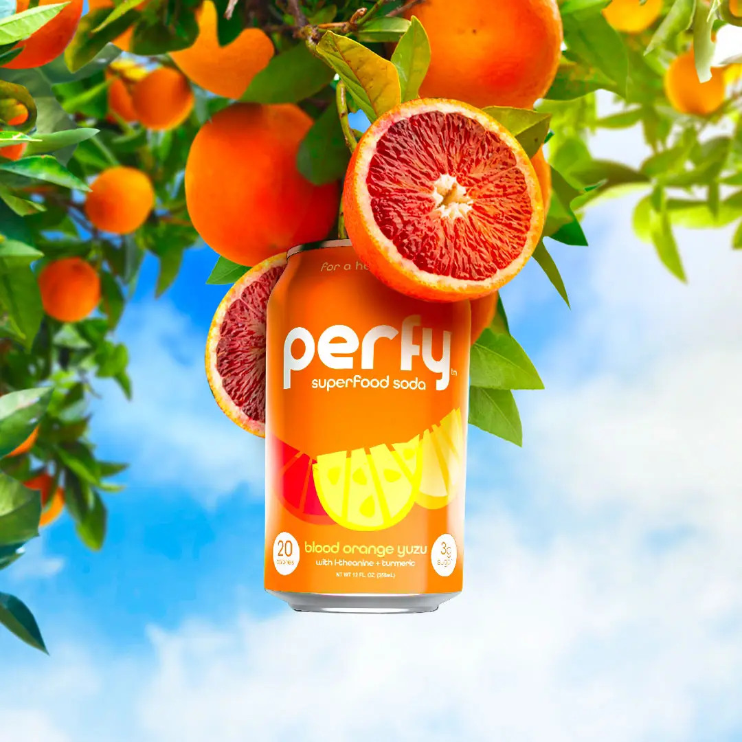 Perfy Blood Orange Yuzu Soda | Gallery posted by Perfy | Lemon8