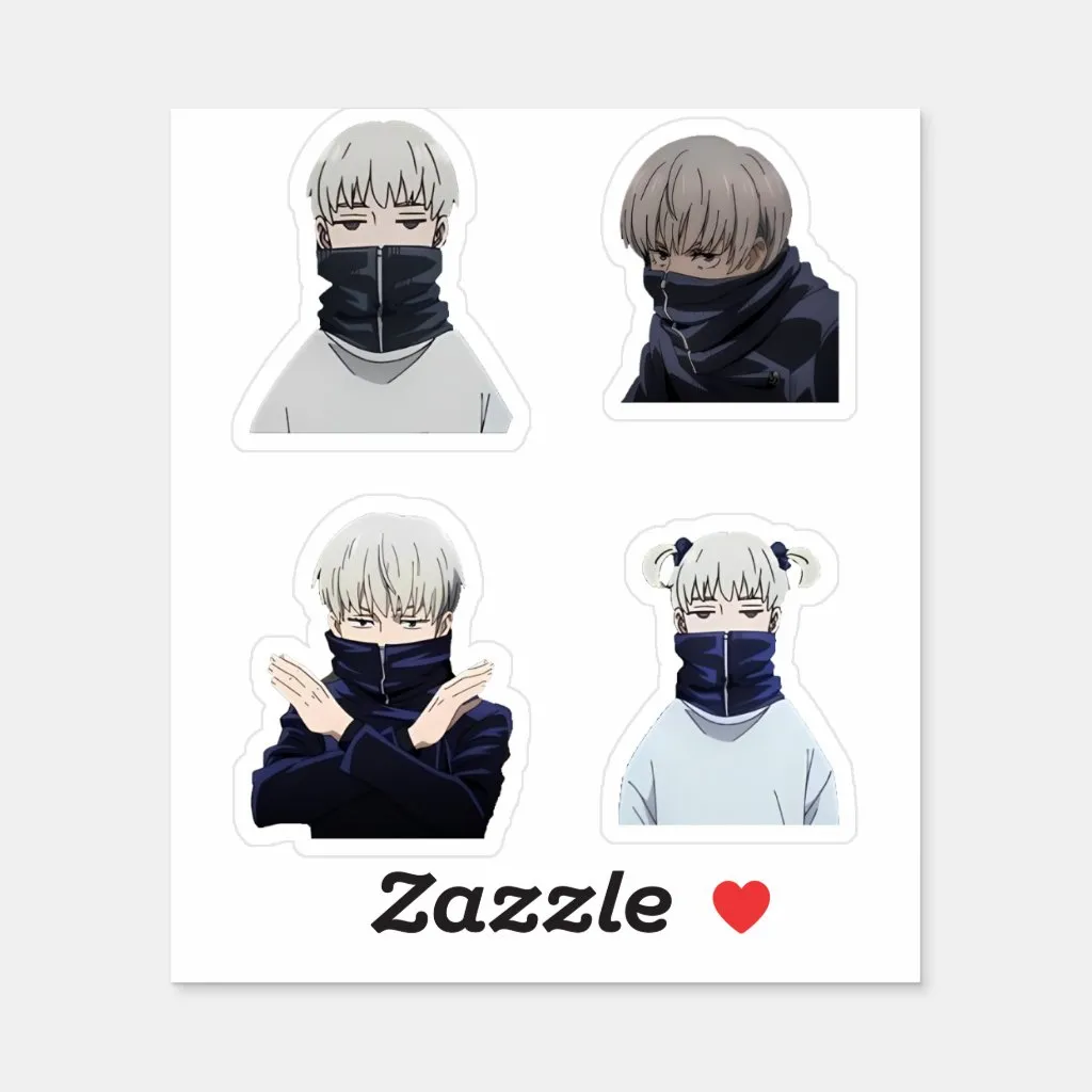 toge inumaki jujutsu kaisen anime sticker pack | Gallery posted by ...