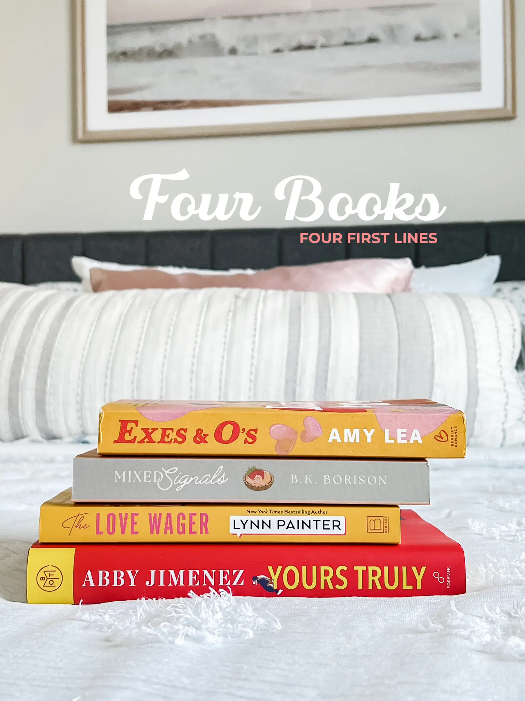 Four Books • Four First Lines | Gallery posted by Kayla Morrow | Lemon8