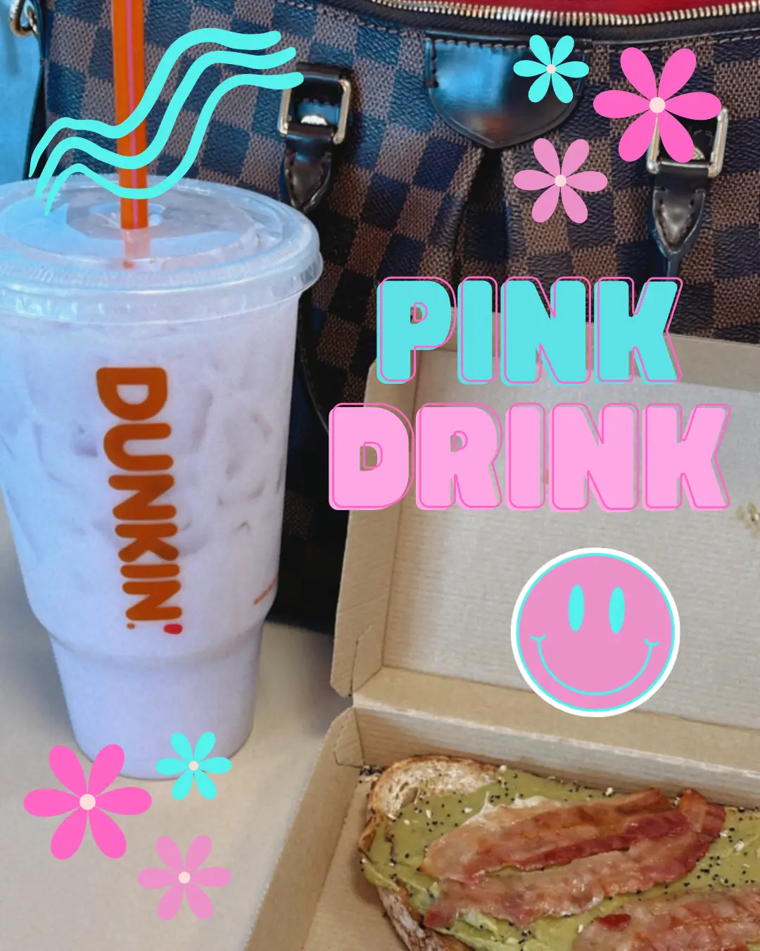 Dunkin’ Pink Drink ⚡️ | Gallery posted by Nicole McGough | Lemon8