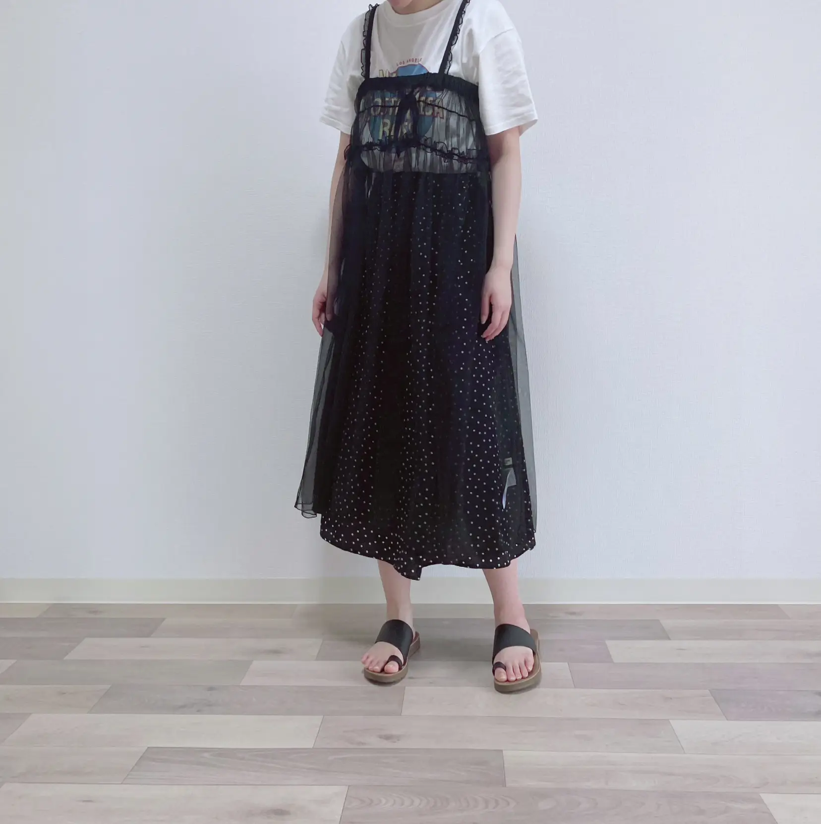 2way tulle cami ชิ้นเดียว⁉️ | แกลเลอรีที่โพสต์โดย YuI | Lemon8