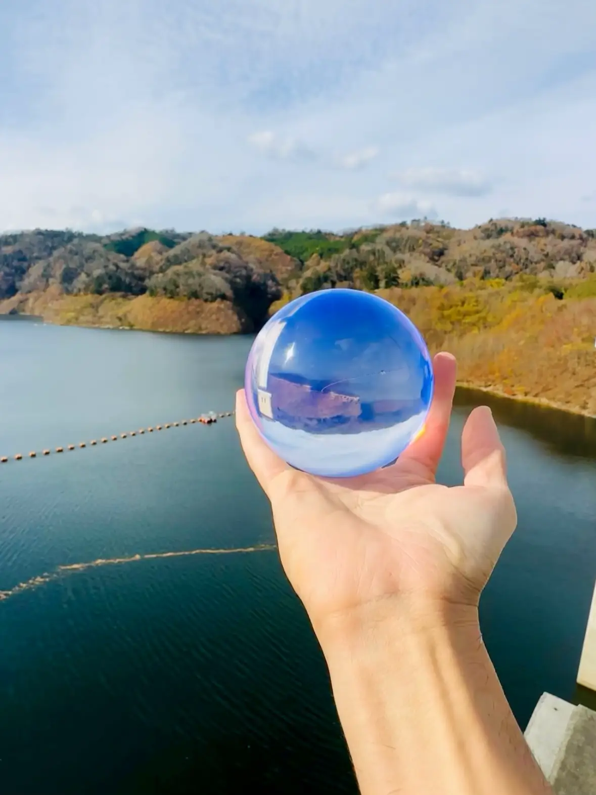 Too scary crystal ball... | Video published by 【水晶玉の人】ブルー | Lemon8