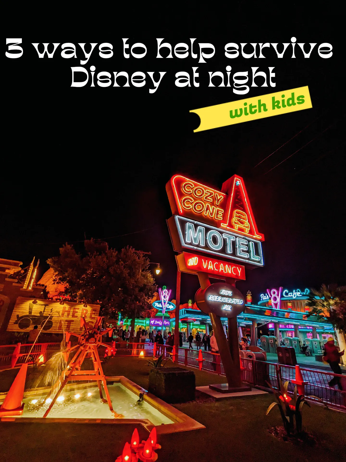 3 ways to help do Disney at night w/kids! | Gallery posted by Chelsea ...