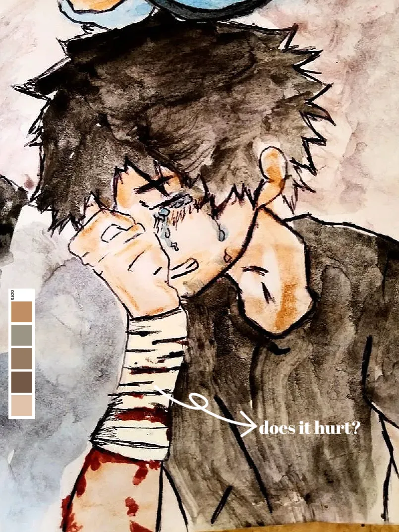 sad sketch | Gallery posted by sarah_fanart | Lemon8