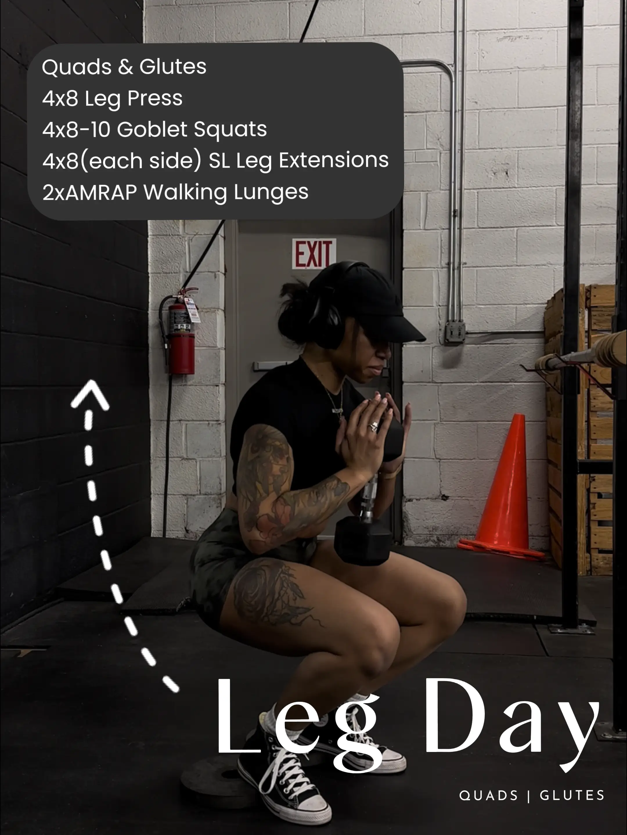 Quad & Glute Workout 🎥📸 | Video published by Erika Quarles | Lemon8