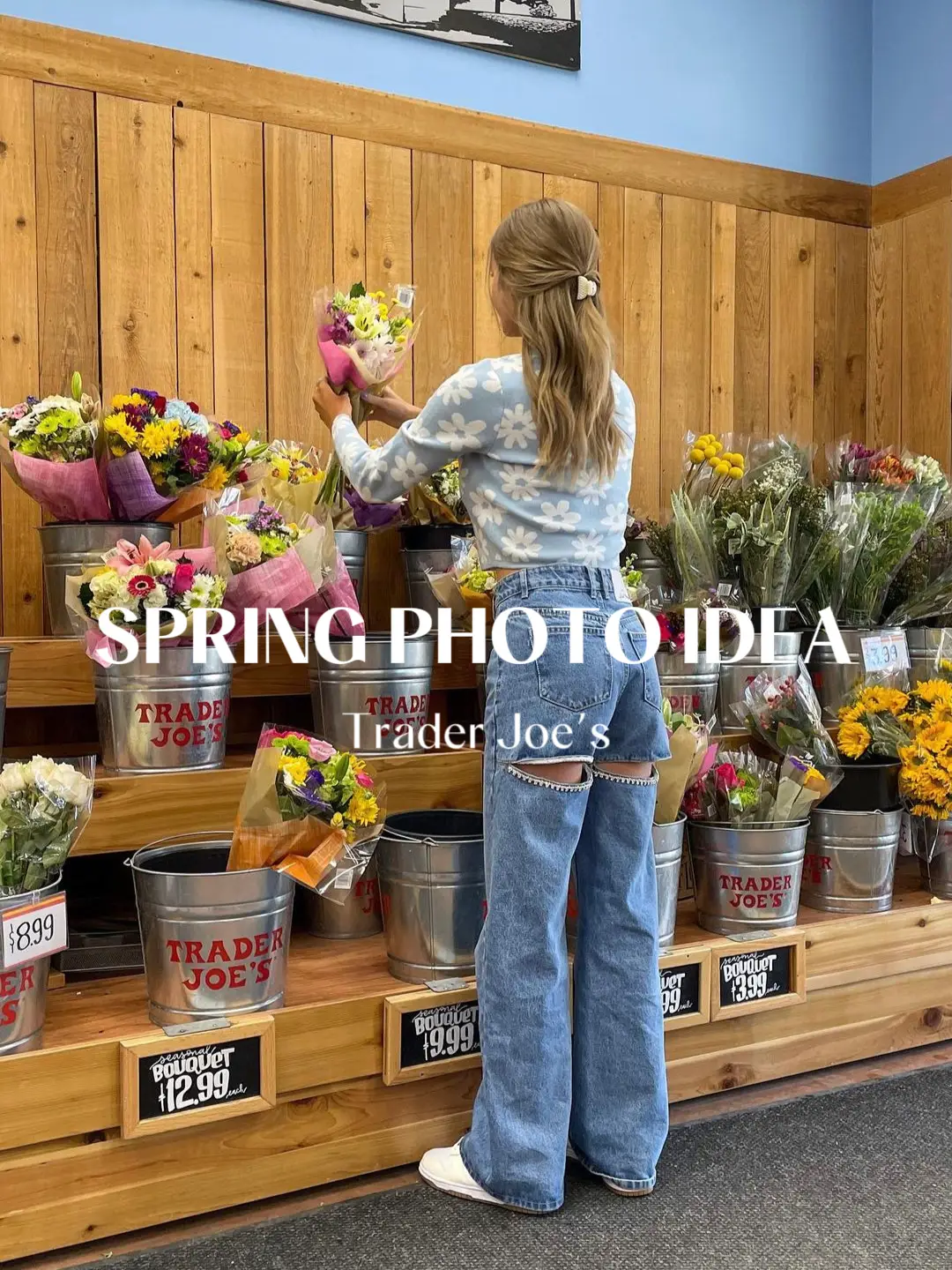 SPRING PHOTO IDEA: TRADER JOE’S 🌸 | Gallery posted by Amanda Banic | Lemon8