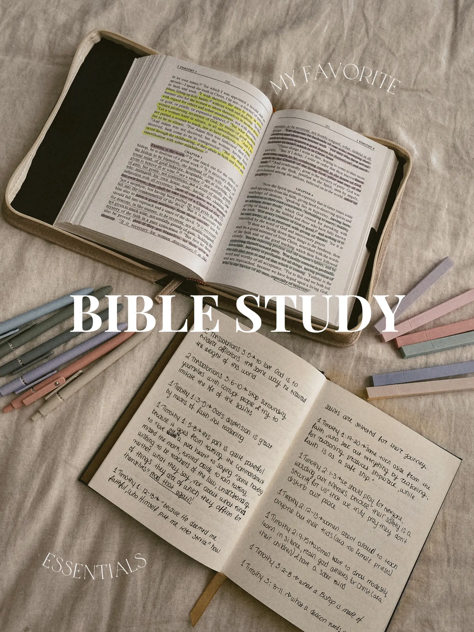 My Bible Study Essentials ☦️ | Gallery posted by mariakonnari | Lemon8