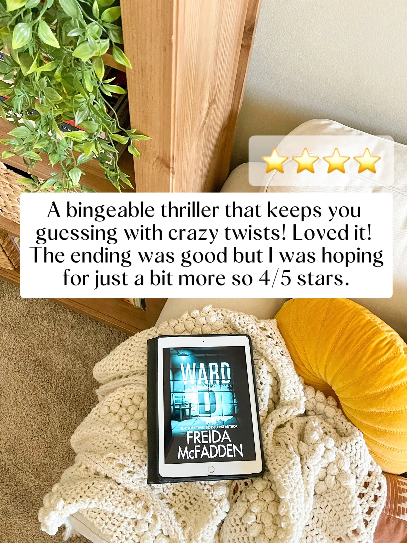 Ward D by Freida McFadden | Gallery posted by KaitsNest | Lemon8