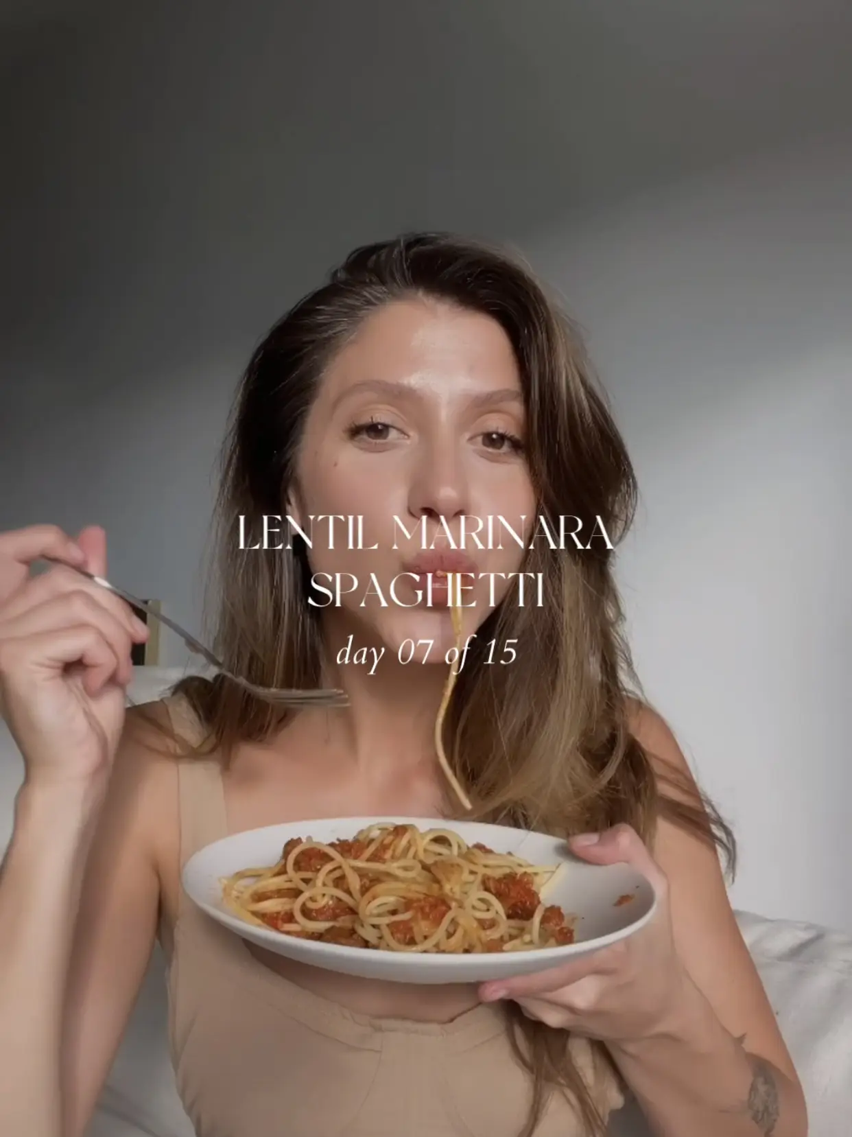 day 07 of 15 - LENTIL MARINARA SPAGHETTI 🍝 | Gallery posted by Autumn ...