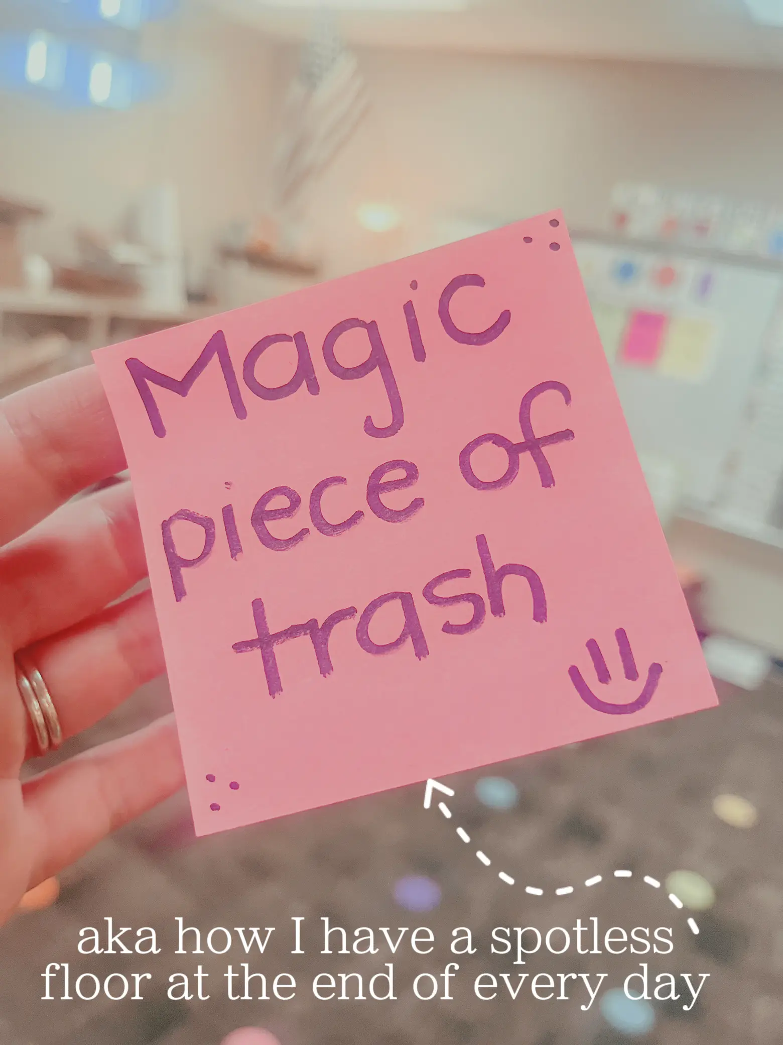 Magic Piece of Trash | Classroom Management | Gallery posted by Katie ...