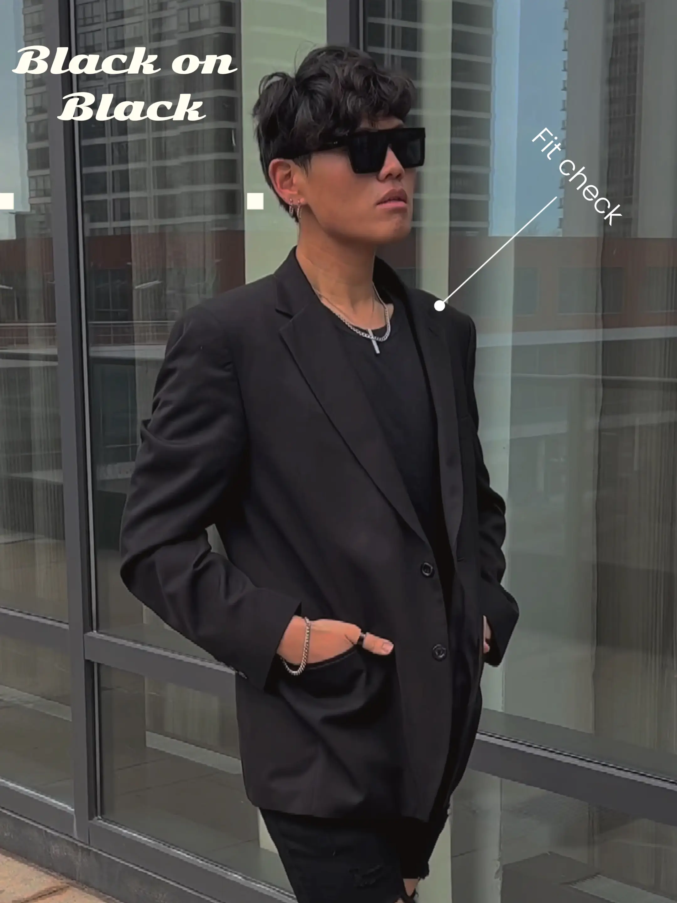 😎 walking on Black on Black ⚫️ | Video published by Joseph Oh | Lemon8