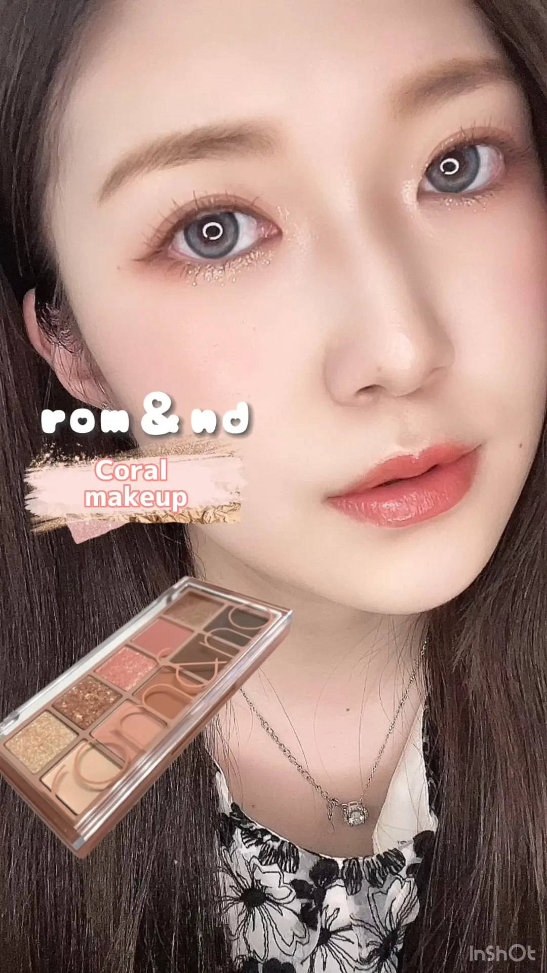 《夏にぴったり！》ジューシーコーラルメイク💛 | Maruco🦋の投稿動画 | Lemon8