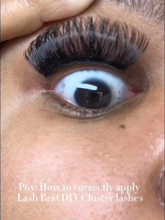 Do you know how to correctly apply Cluter Lashes? | Video published by ...