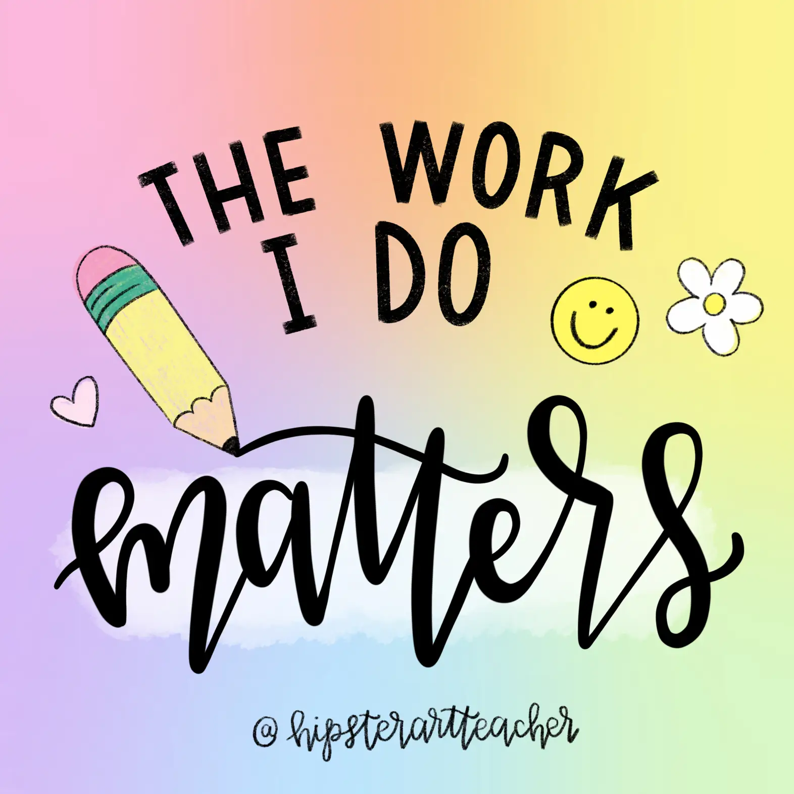 Teacher affirmation 🫶🏻⭐️ | Gallery posted by hipsterartteach | Lemon8