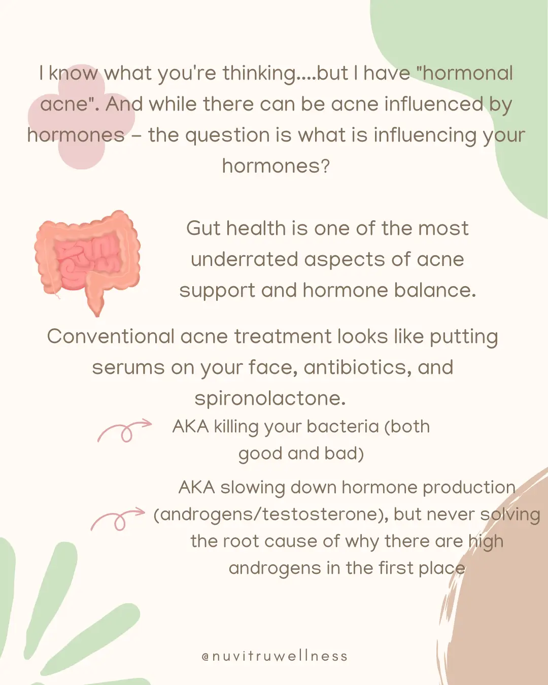 HOW YOUR GUT AFFECTS ACNE | แกลเลอรีที่โพสต์โดย Lahana Vigliano | Lemon8