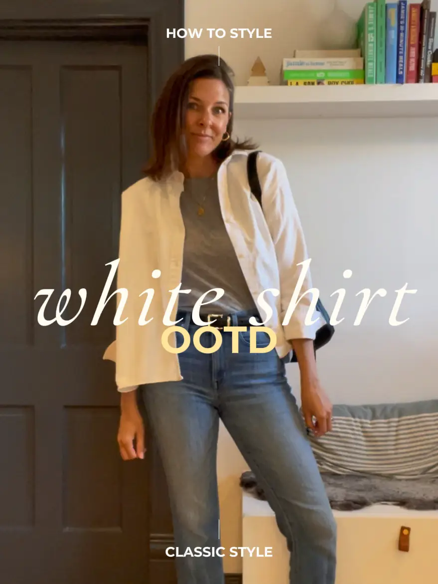 Button Down OOTD | วิดีโอที่เผยแพร่โดย Jennifer | Lemon8