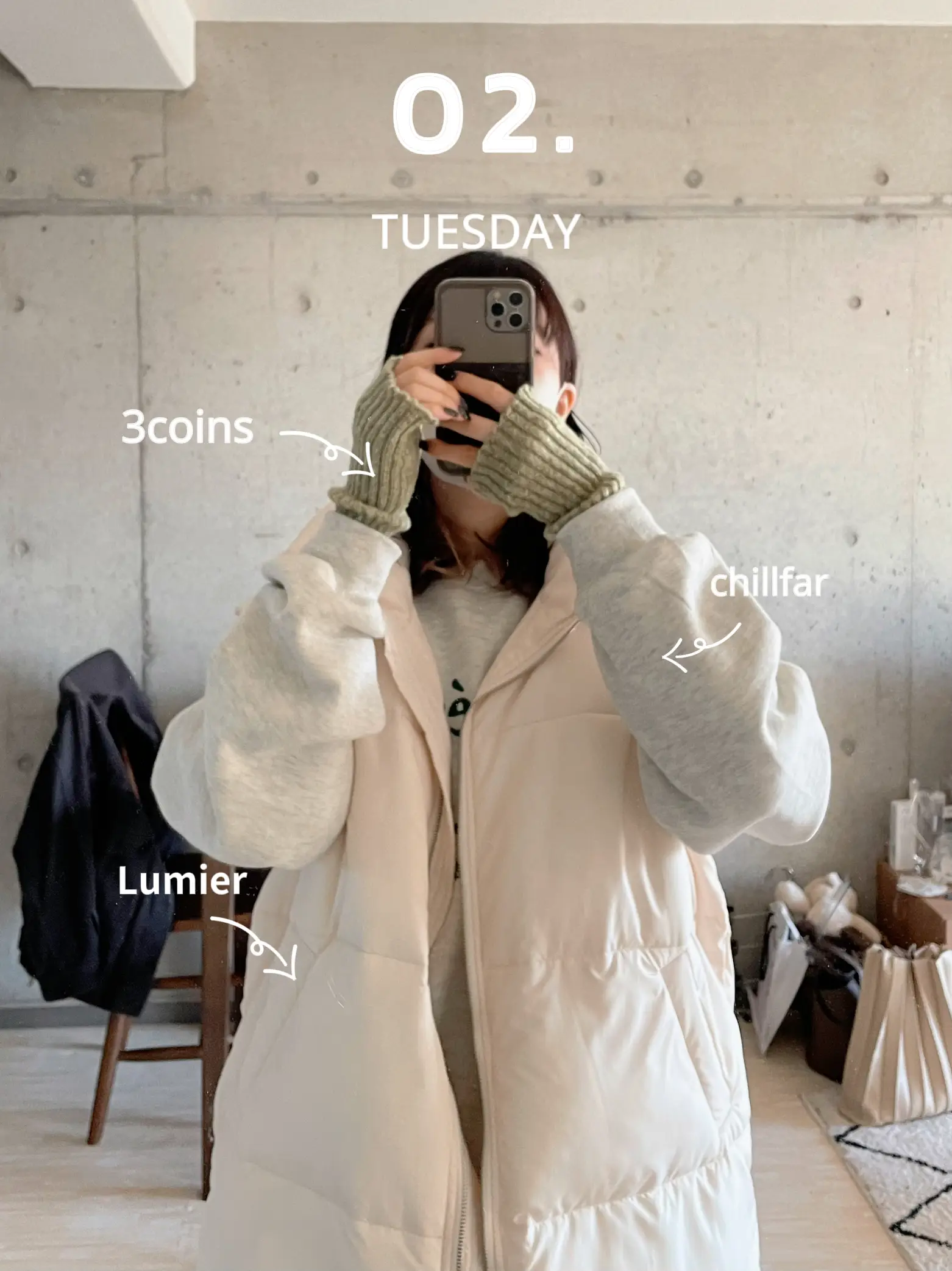 コスパ最強！3COINSのアームウォーマー💚 | ayakaが投稿したフォトブック | Lemon8