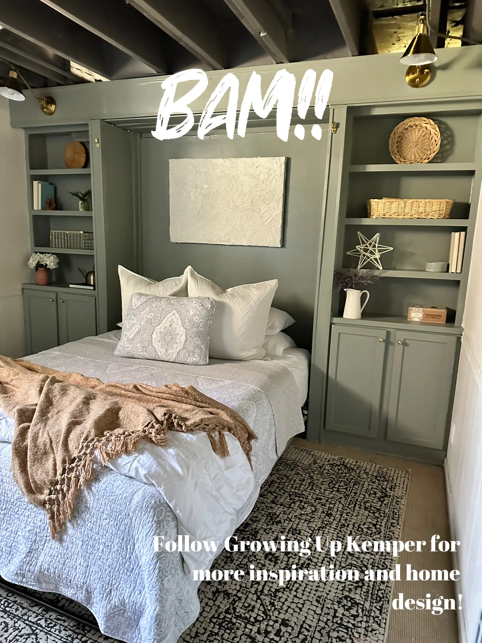 From cute built-ins to…BAM! | Gallery posted by GrowingUpKemper | Lemon8
