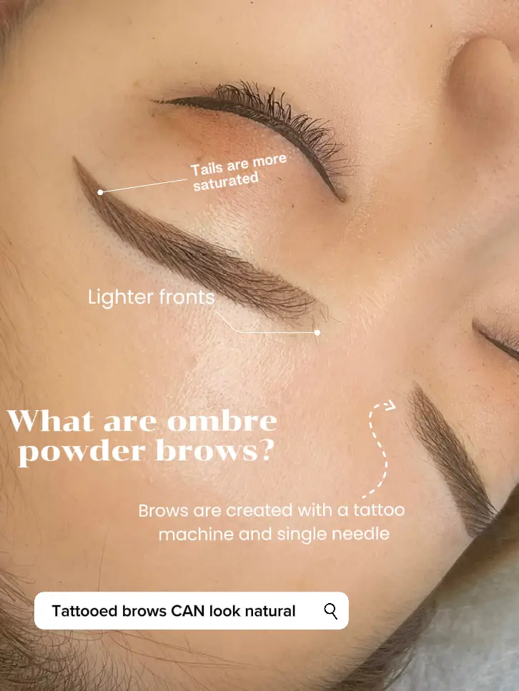 What are Ombré Powder Brows? | Gallery posted by Brow Atelier | Lemon8