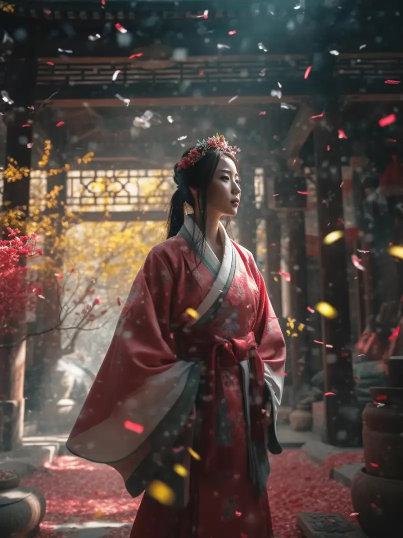 A Chinese Hanfu girl | AI Fashion Showが投稿したフォトブック | Lemon8