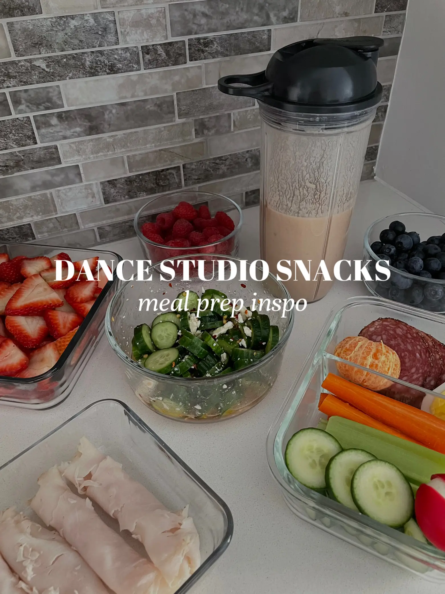 Dance Studio Snacks (Easy Meal Prep) | Gallery posted by Ashley Jade ...