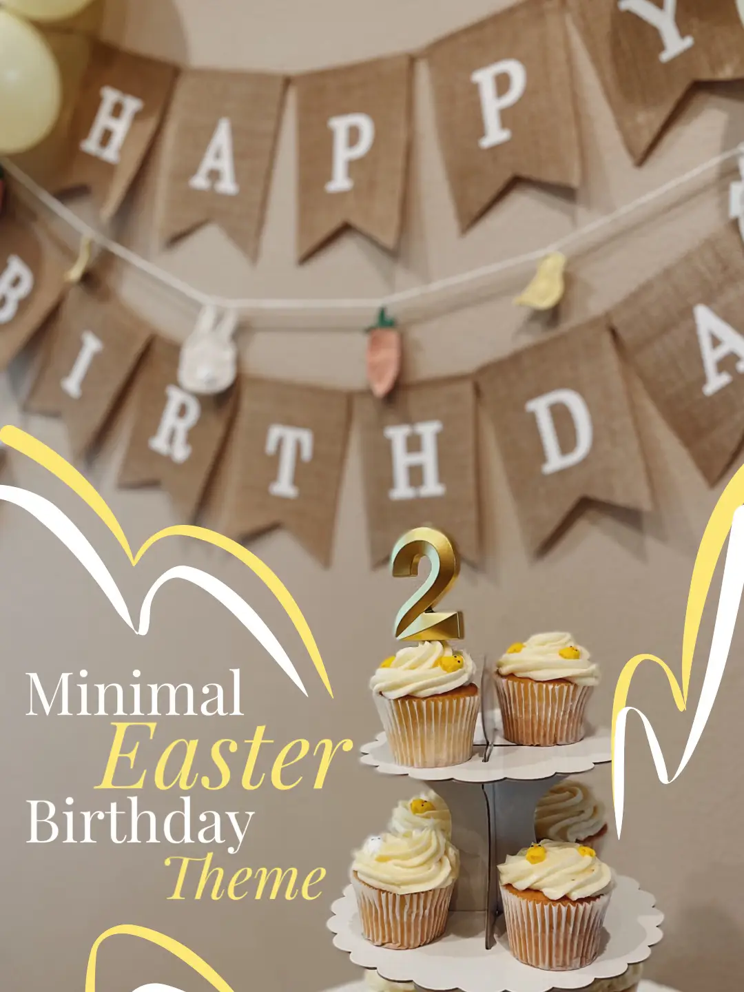 Simple Easter bday theme for my twins 🐣🐰 | Gallery posted by Shyna ...