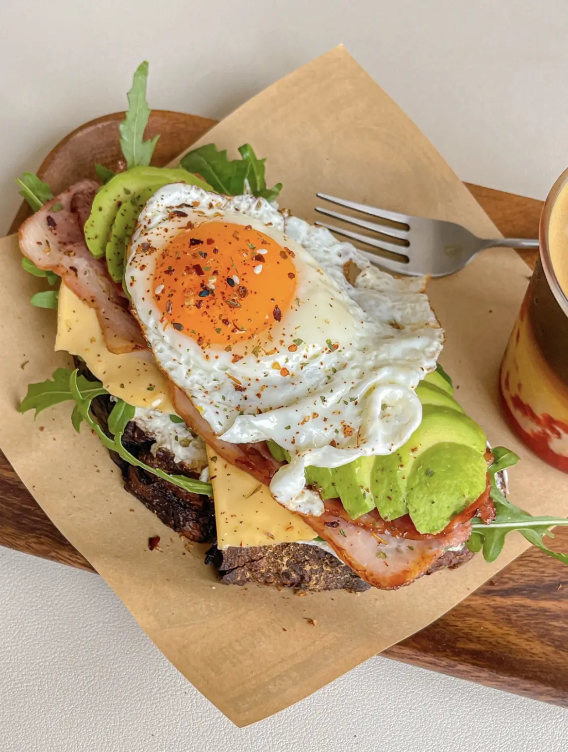 BRUNCH TIME BABE! 🥪🧀🥑🥓🍓☕️ | Gallery posted by FoodieFavs | Lemon8