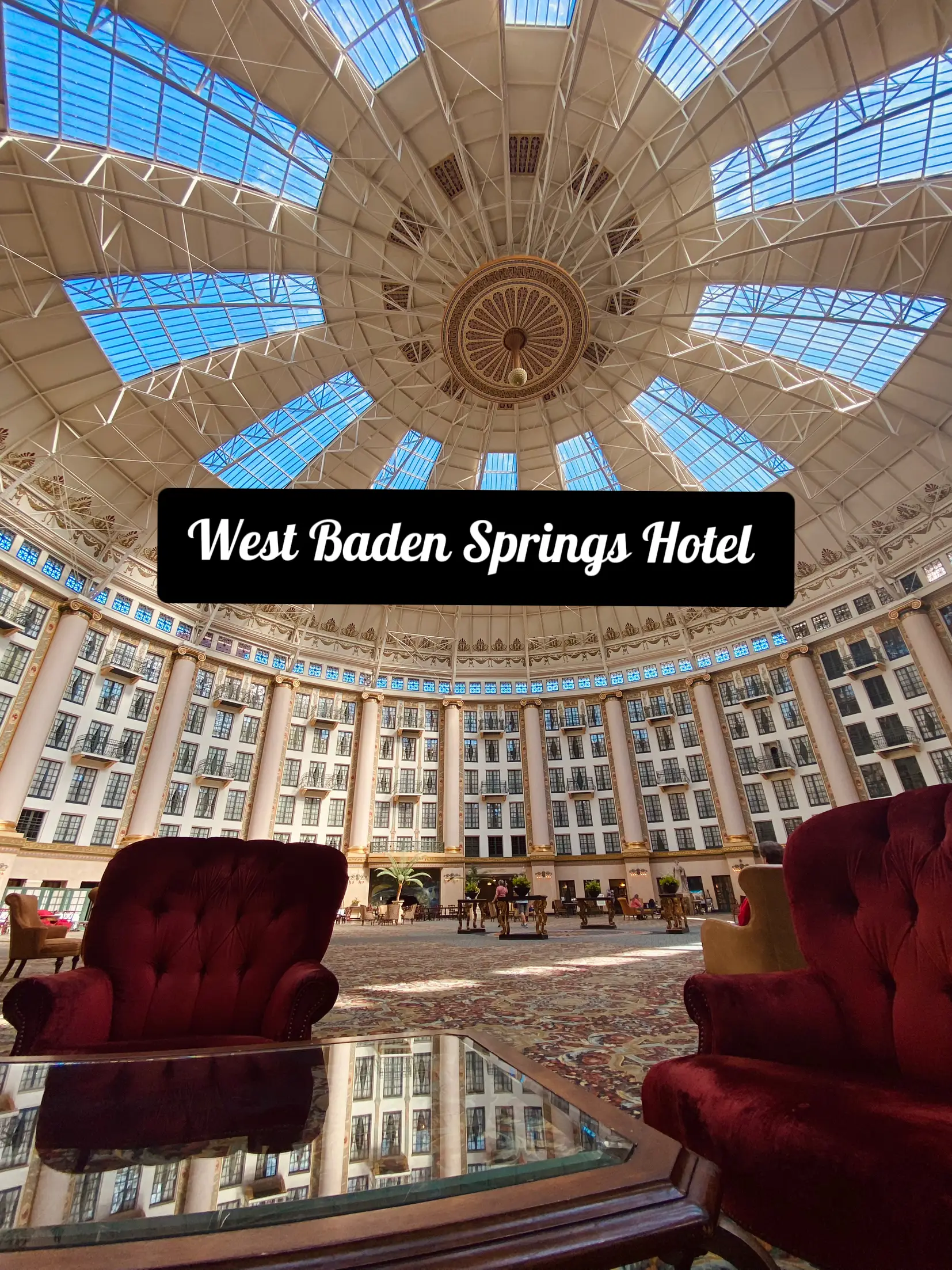 West Baden Springs Hotel / French Lick Indiana | Gallery posted by Cassidy Wine | Lemon8