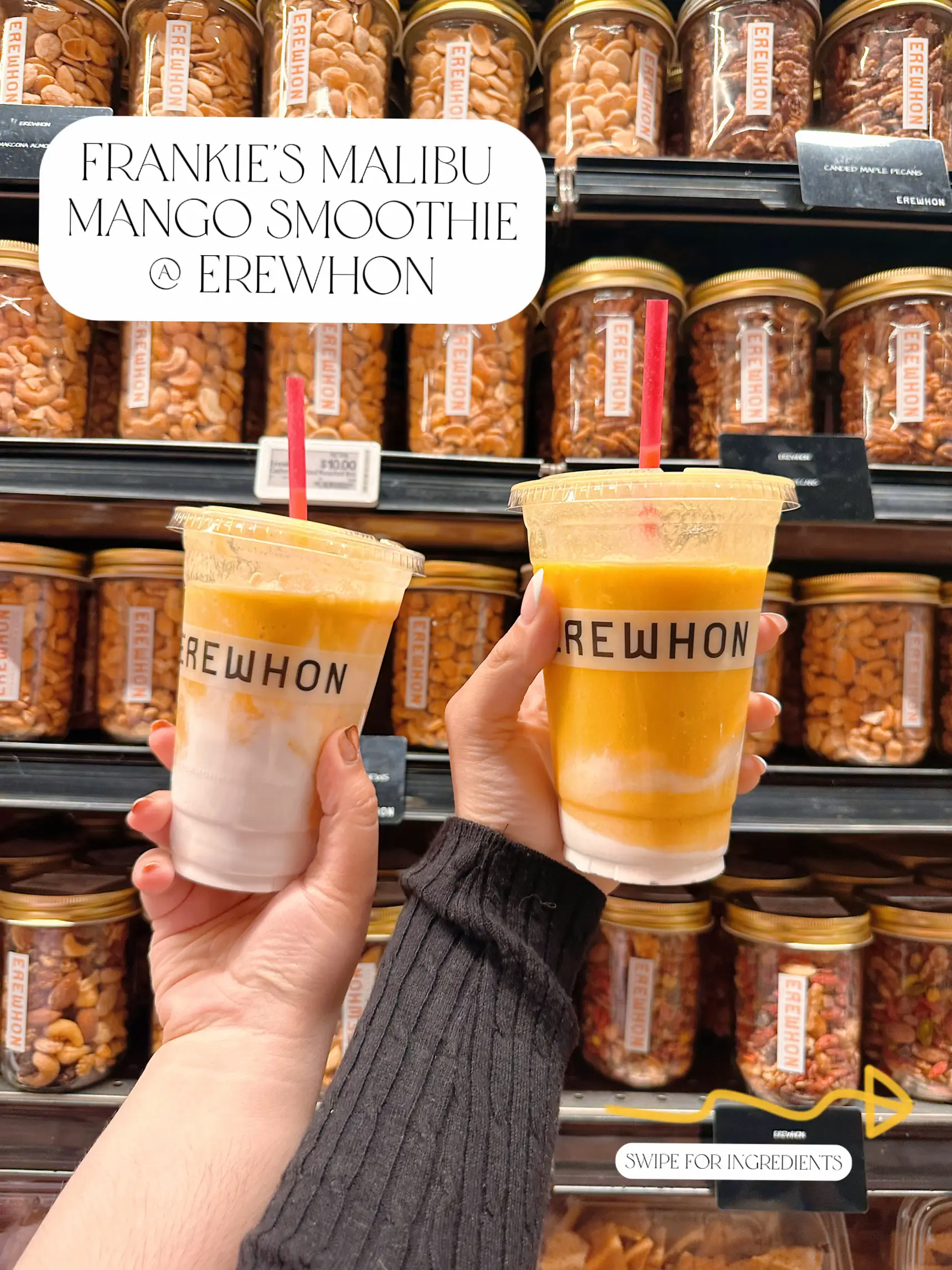 Frankie’s Malibu Mango Smoothie @ Erewhon | Gallery posted by natalie ...