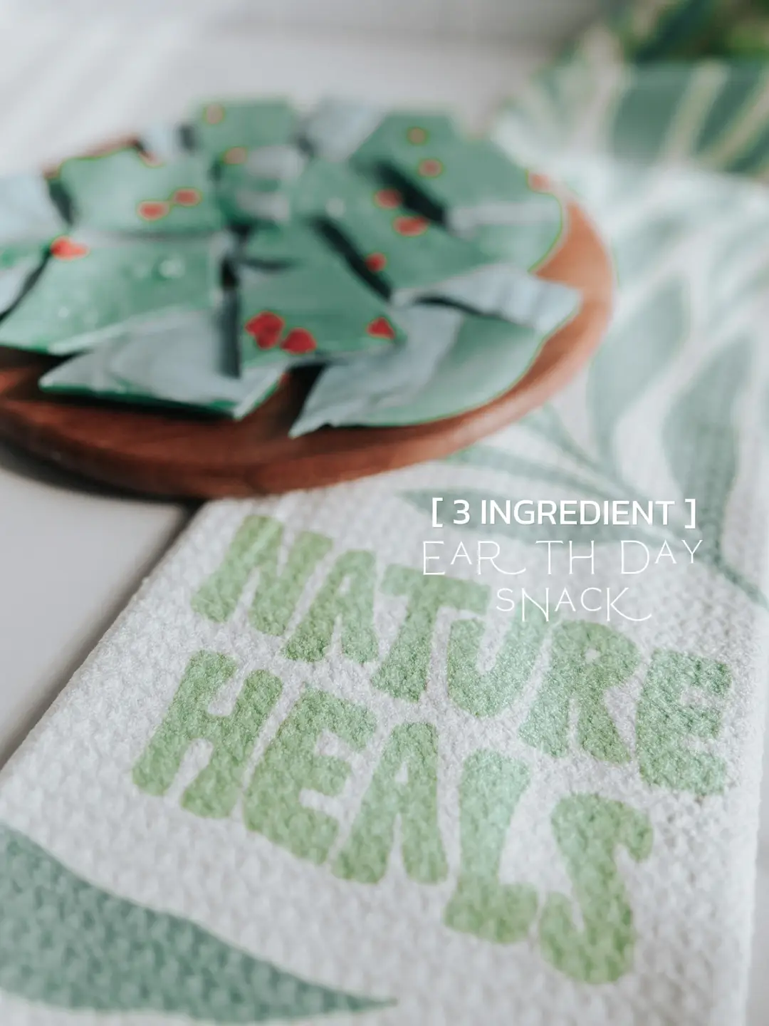 3 Ingredient Earth Day Snack 🌍 | Video published by Brooke Etter | Lemon8
