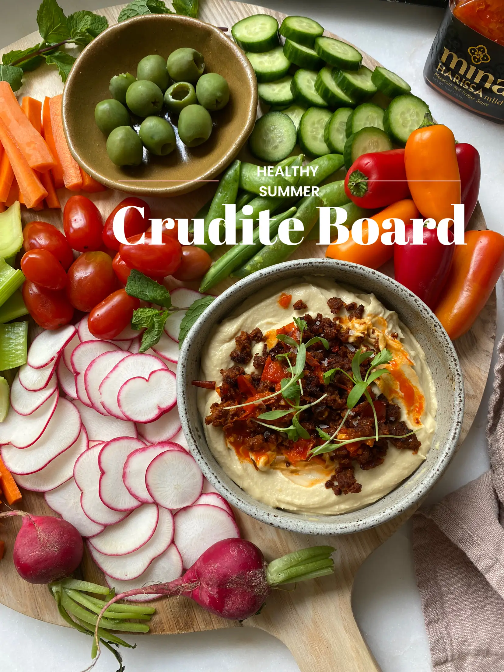 summer crudite board 🥕🥒🍅🫛 | Gallery posted by Annie | Lemon8