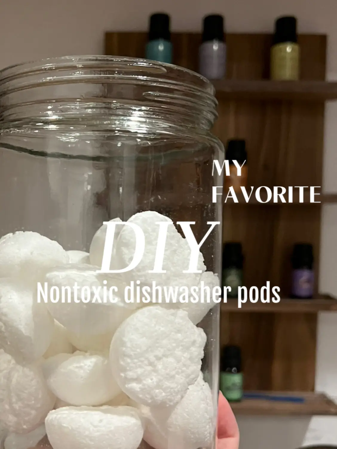 DIY nontoxic dishwasher pods | Video published by Hope Bryan | Lemon8