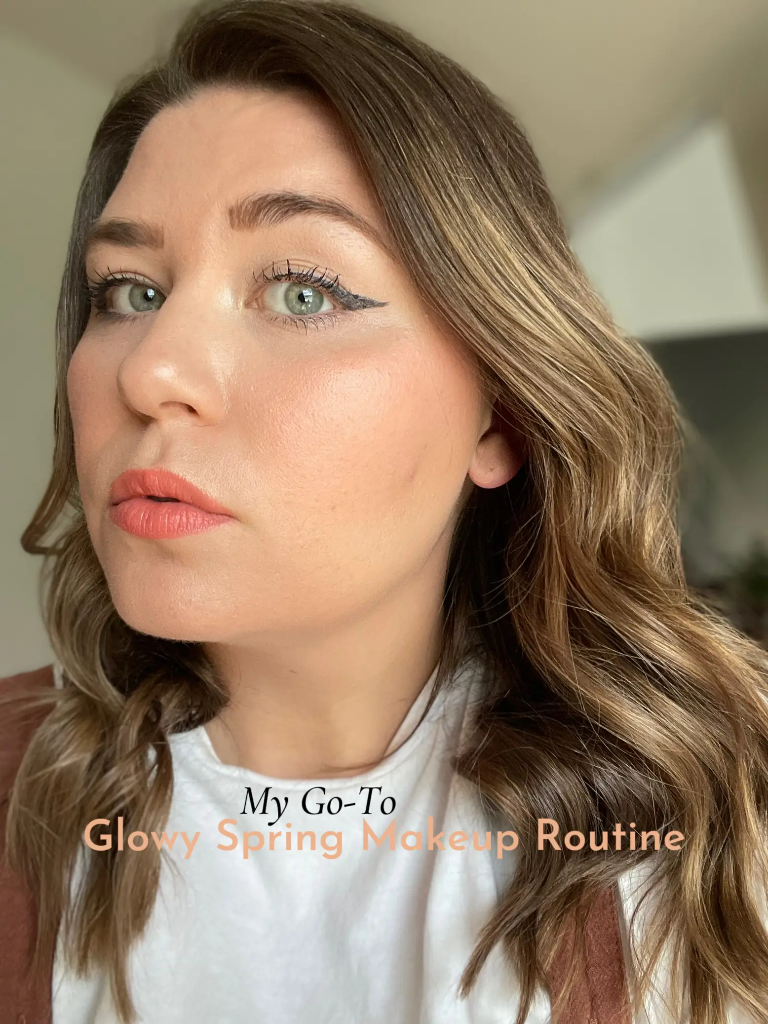 No Foundation Glowy Spring Makeup | Gallery posted by Lauren Sova | Lemon8