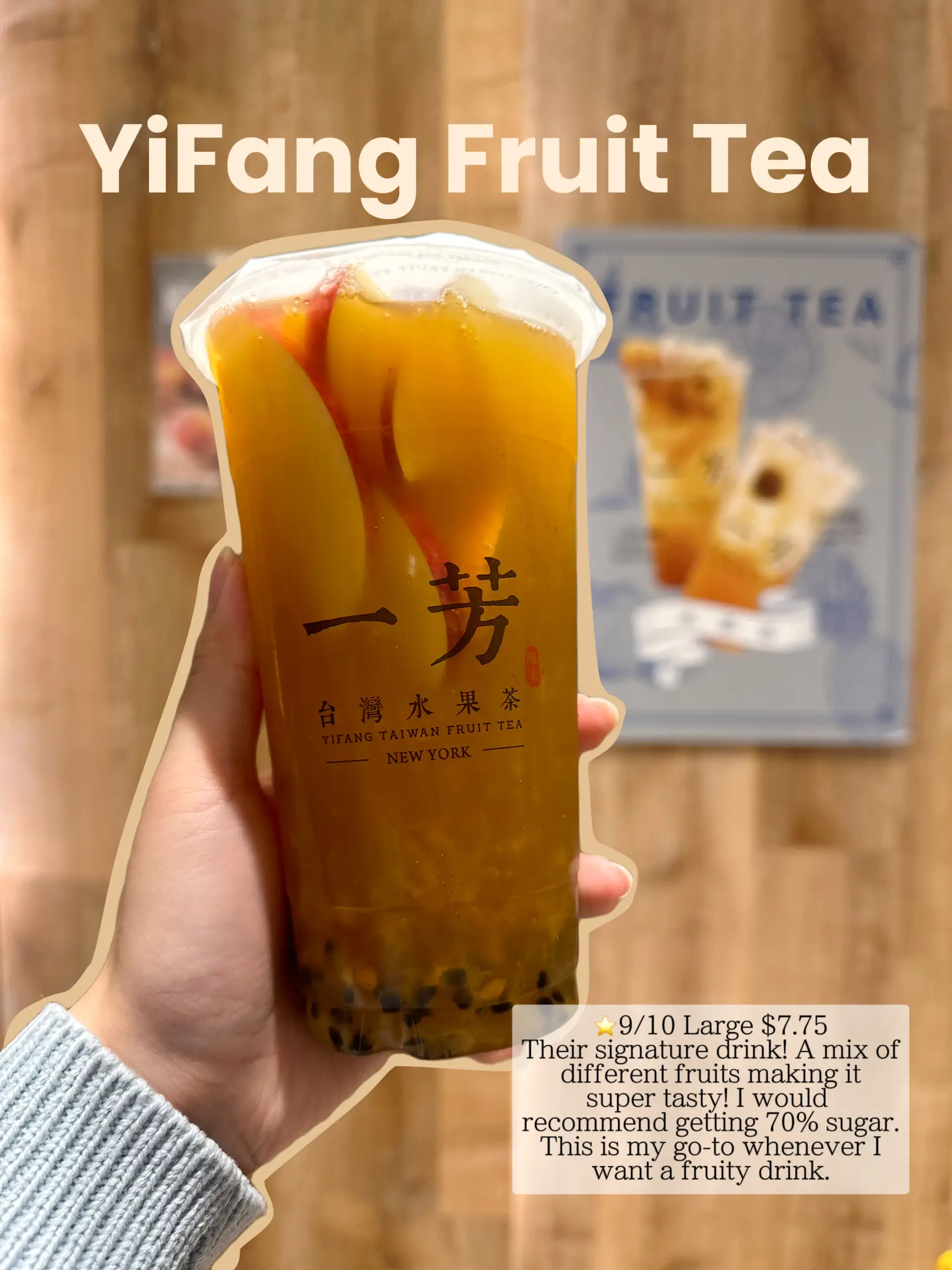 Refreshing Fruit Tea NYC - Yifang Taiwan Fruit Tea | Gallery posted by ...