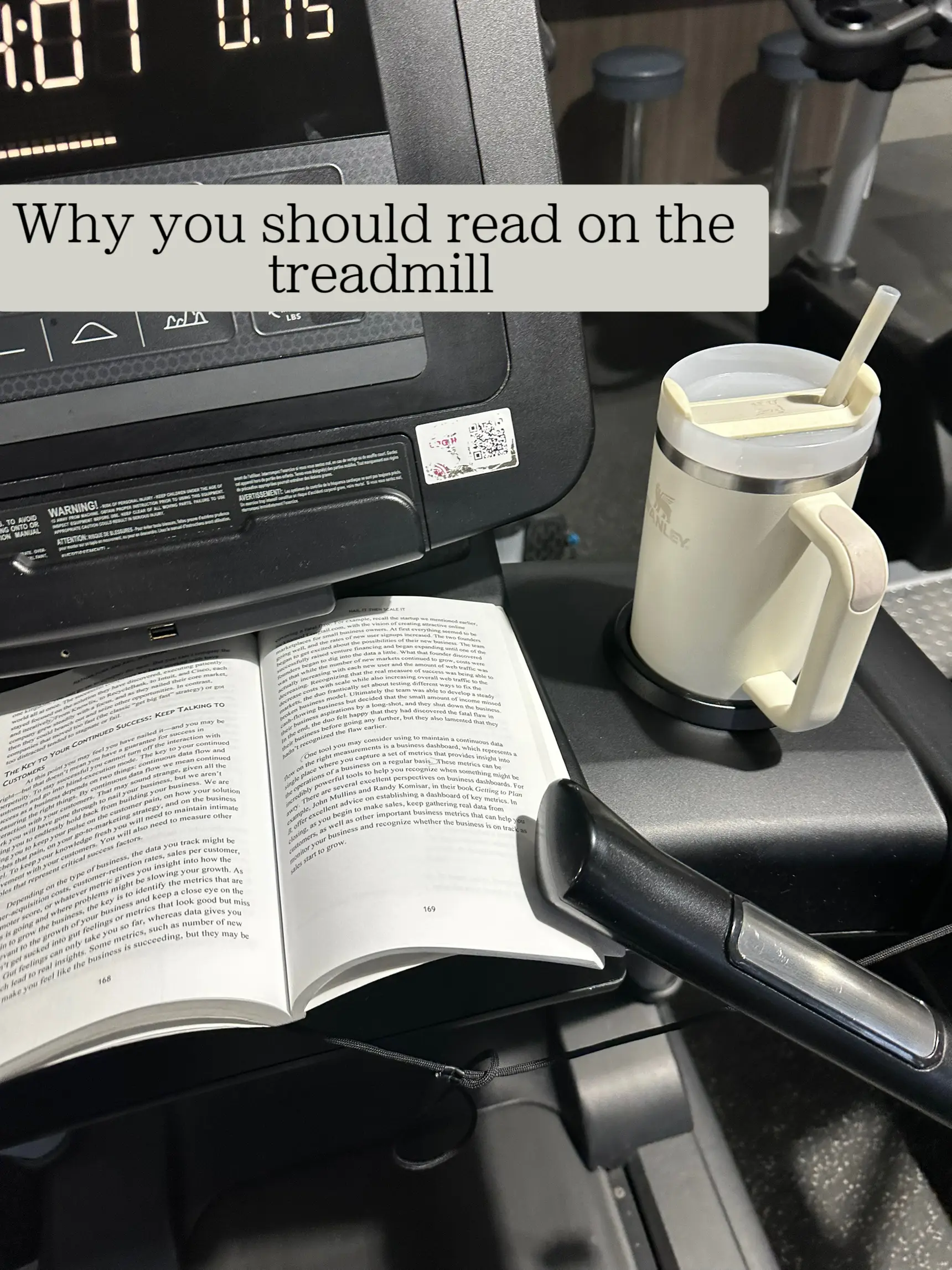 Why you should read on the treadmill | Gallery posted by Sydney Curtis ...
