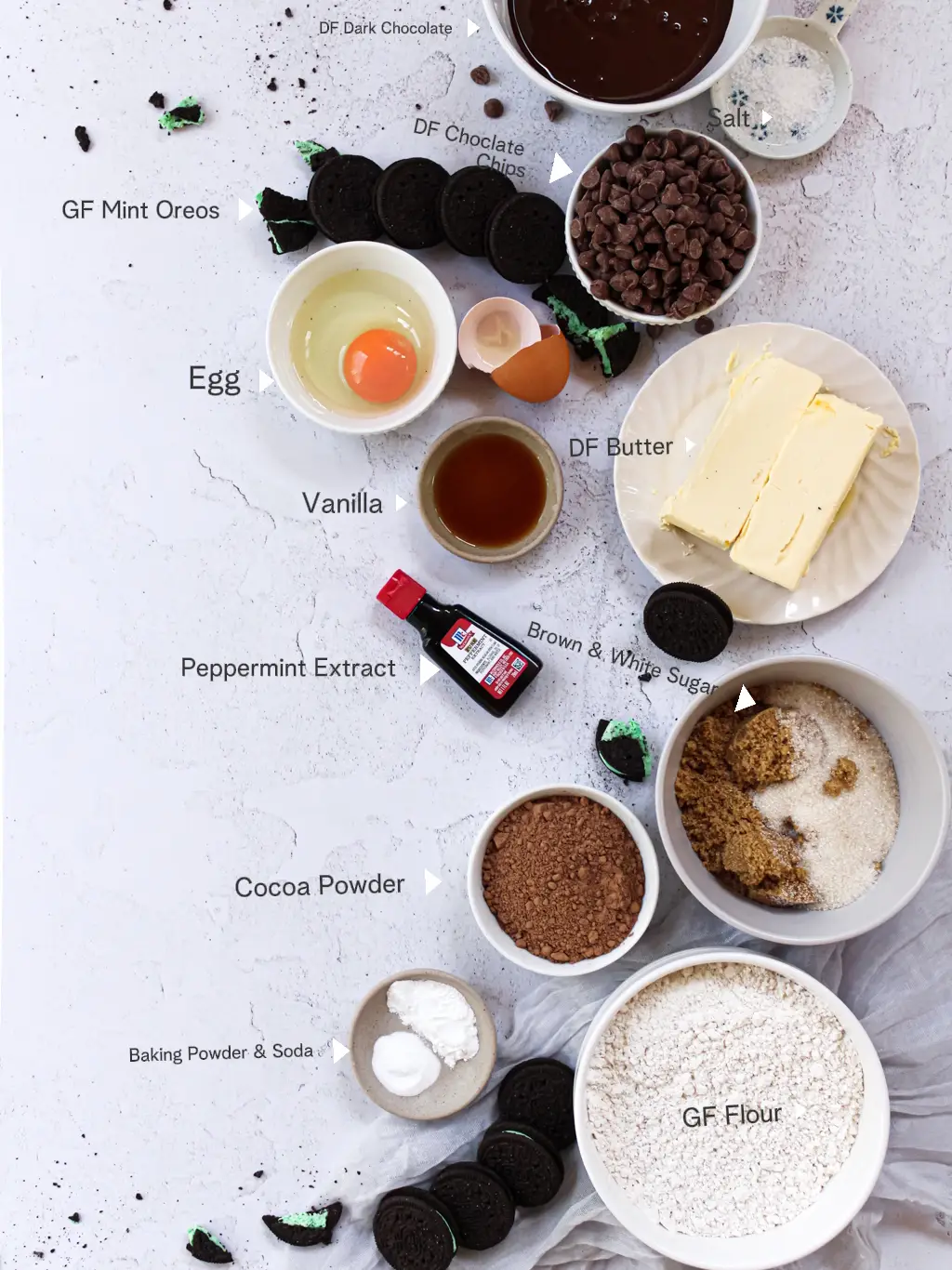 GF DF Double Chocolate Mint Oreo Cookies🤭🍫🍪 | Gallery posted by A Latta Eats | Lemon8