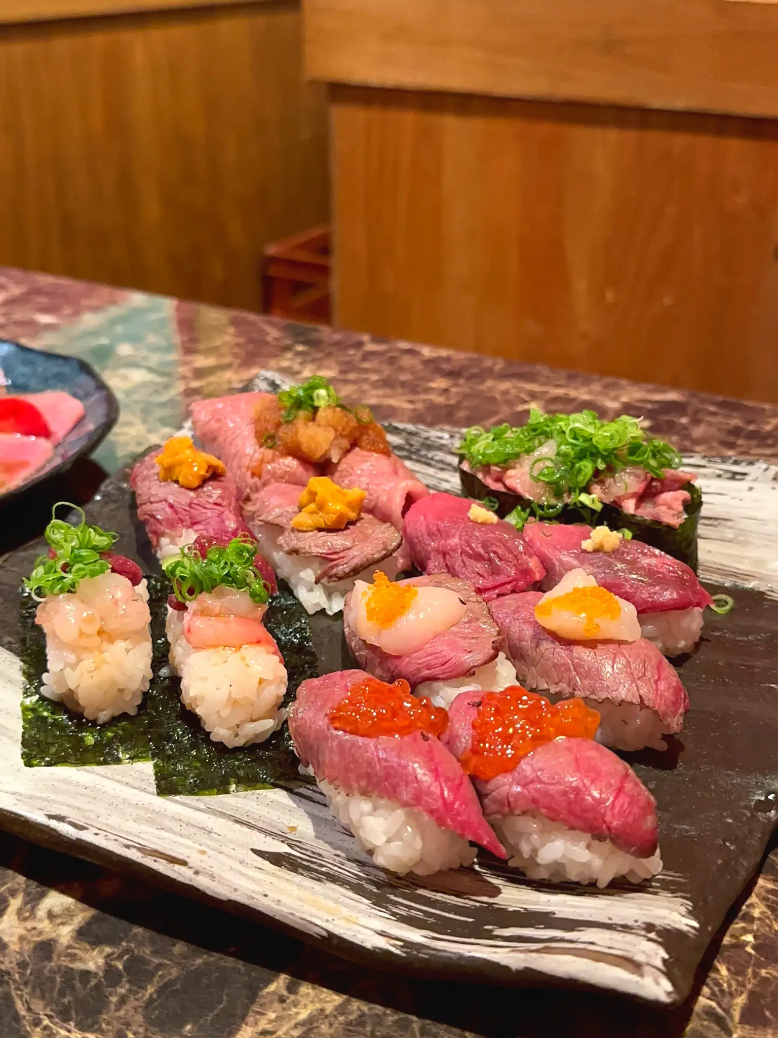 If you want to eat meat sushi in Osaka, here!! | Gallery posted by 大阪 ...