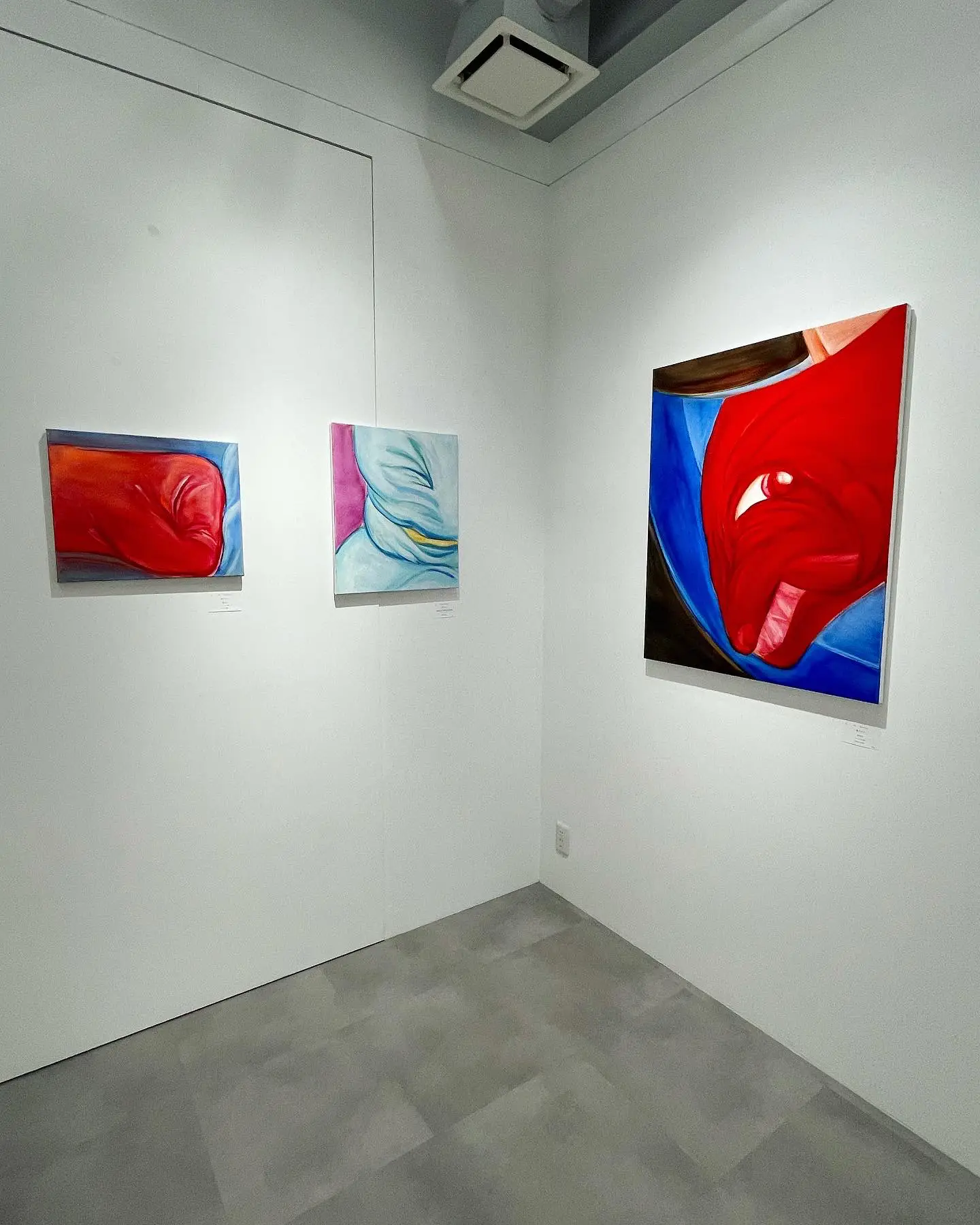 【ศิลปะฮาราจูกุ】Haruka Kameyama Nabi Hara Juho Yoshida ฉากแกลเลอรี่ไฟฟ้า ...