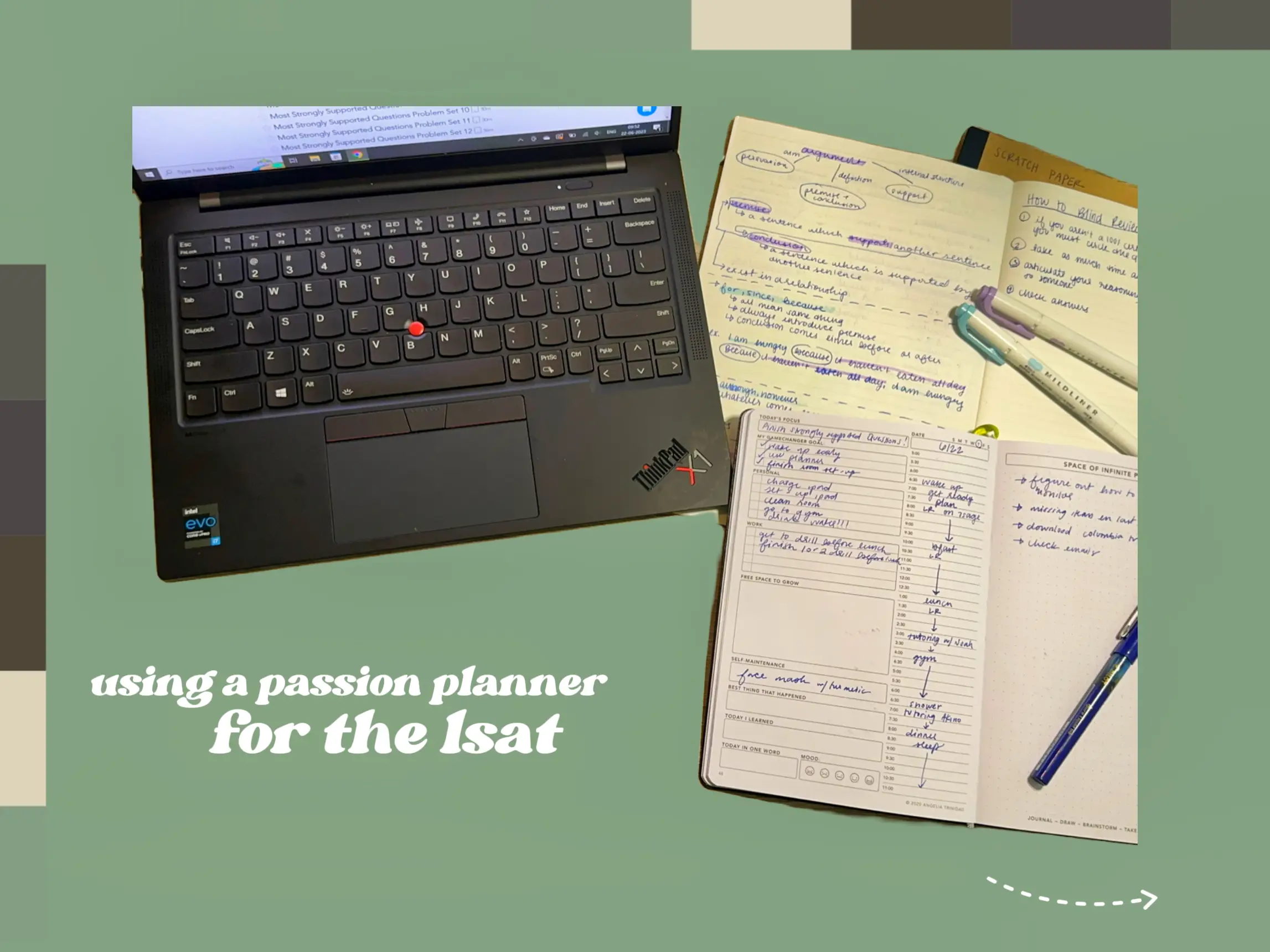 using a passion planner for the lsat | Gallery posted by mahu | Lemon8