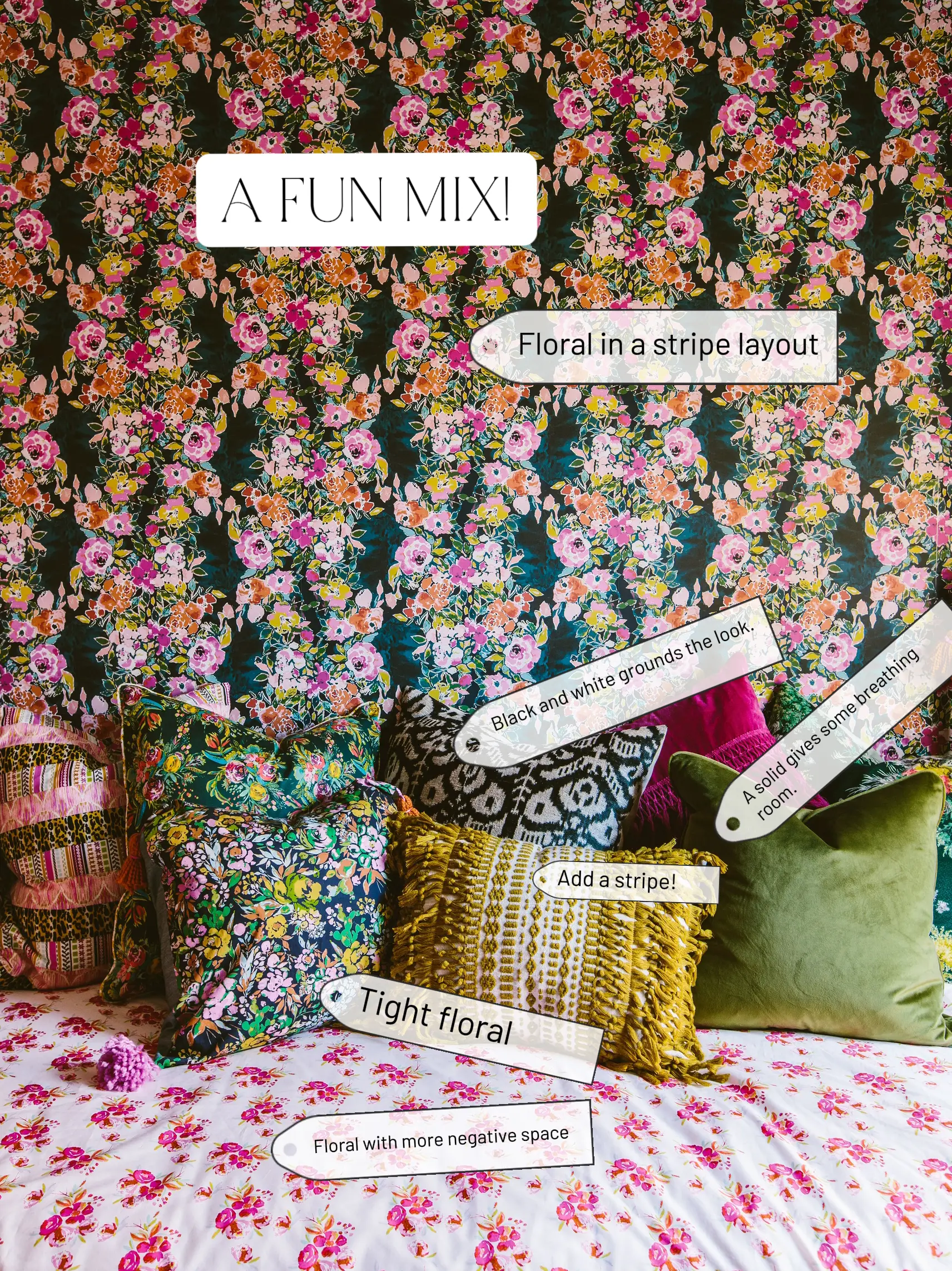 Mix patterns like a fabric designer. | Gallery posted by Bari J ...