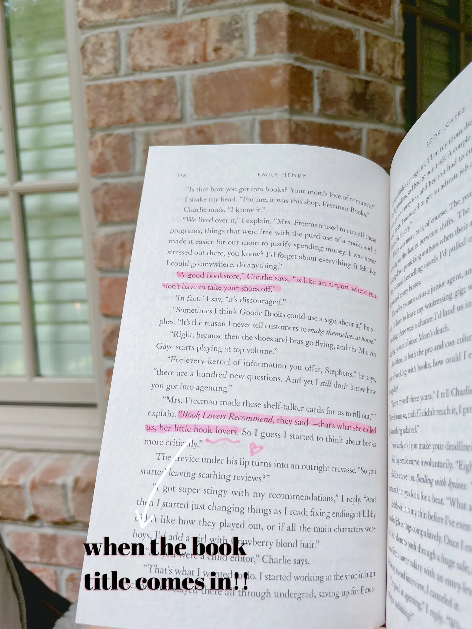 READ WITH ME: book lovers by emily henry 📖🤍 | Gallery posted by Claire ...