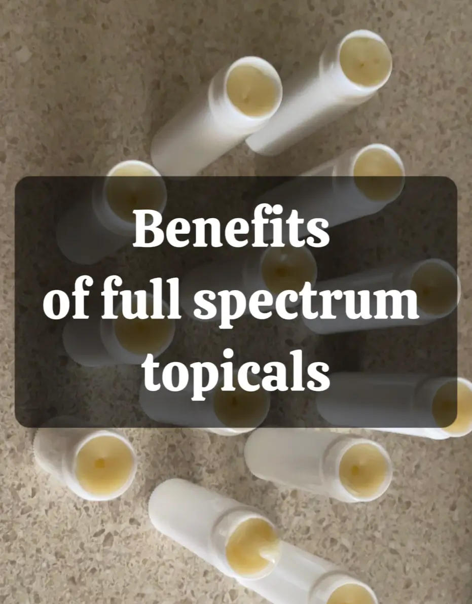 Benefits of full spectrum topicals | Gallery posted by Shirl | Lemon8