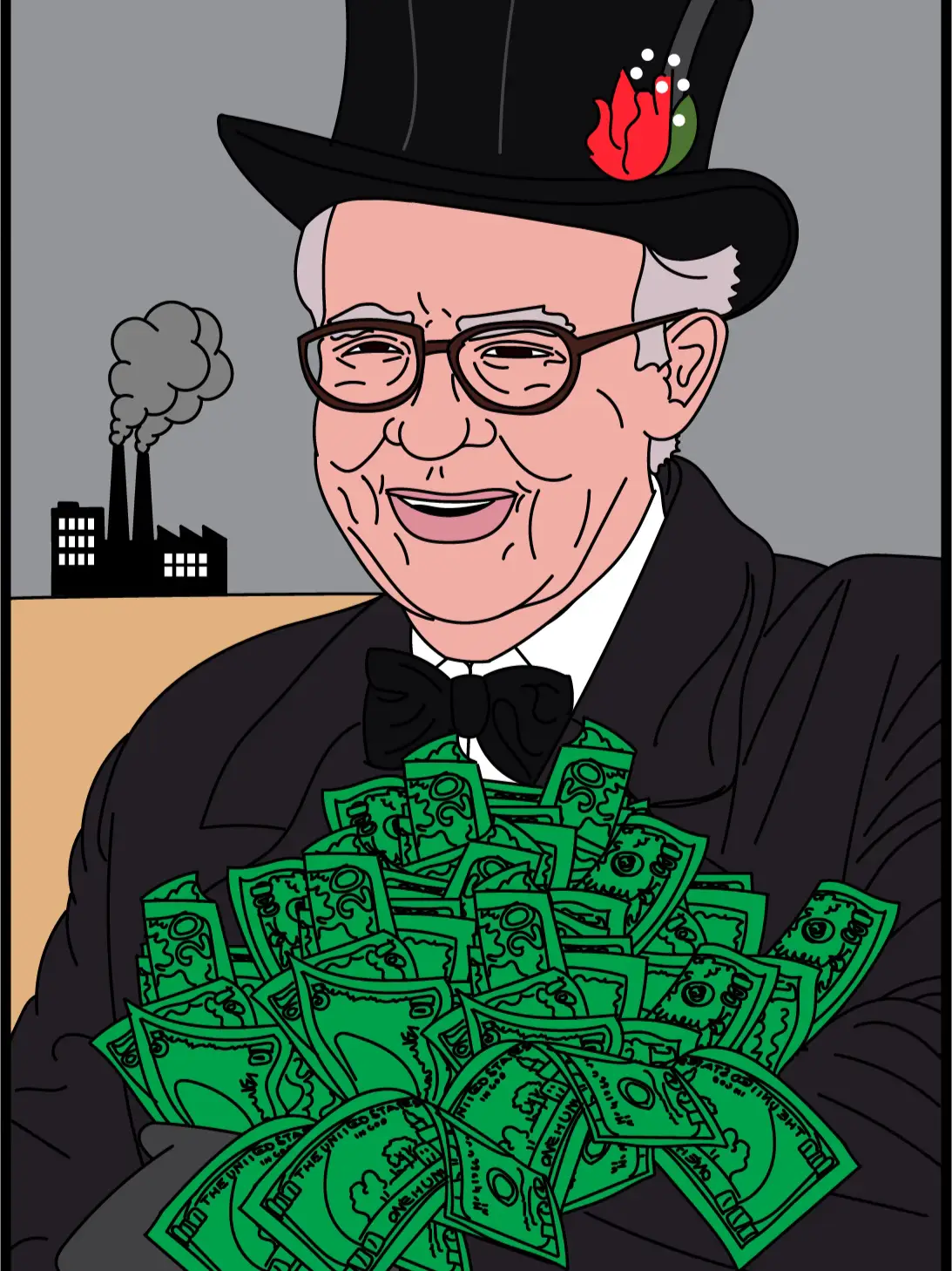 Warren Buffett Raking It In | Gallery posted by JR Mortimer | Lemon8