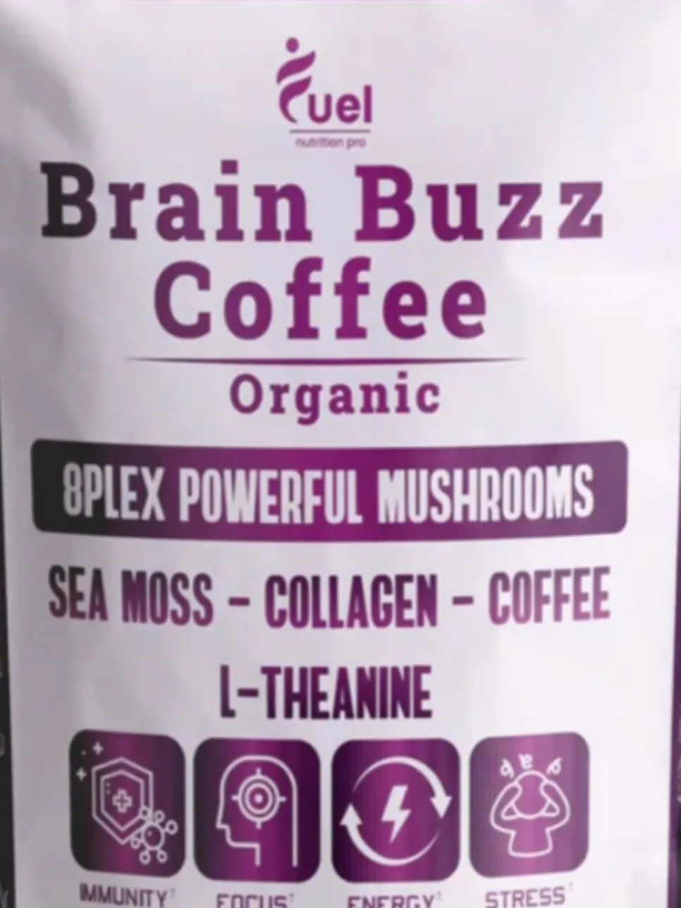 Brain Buzz coffee all natural | Video published by jsrabbithole | Lemon8
