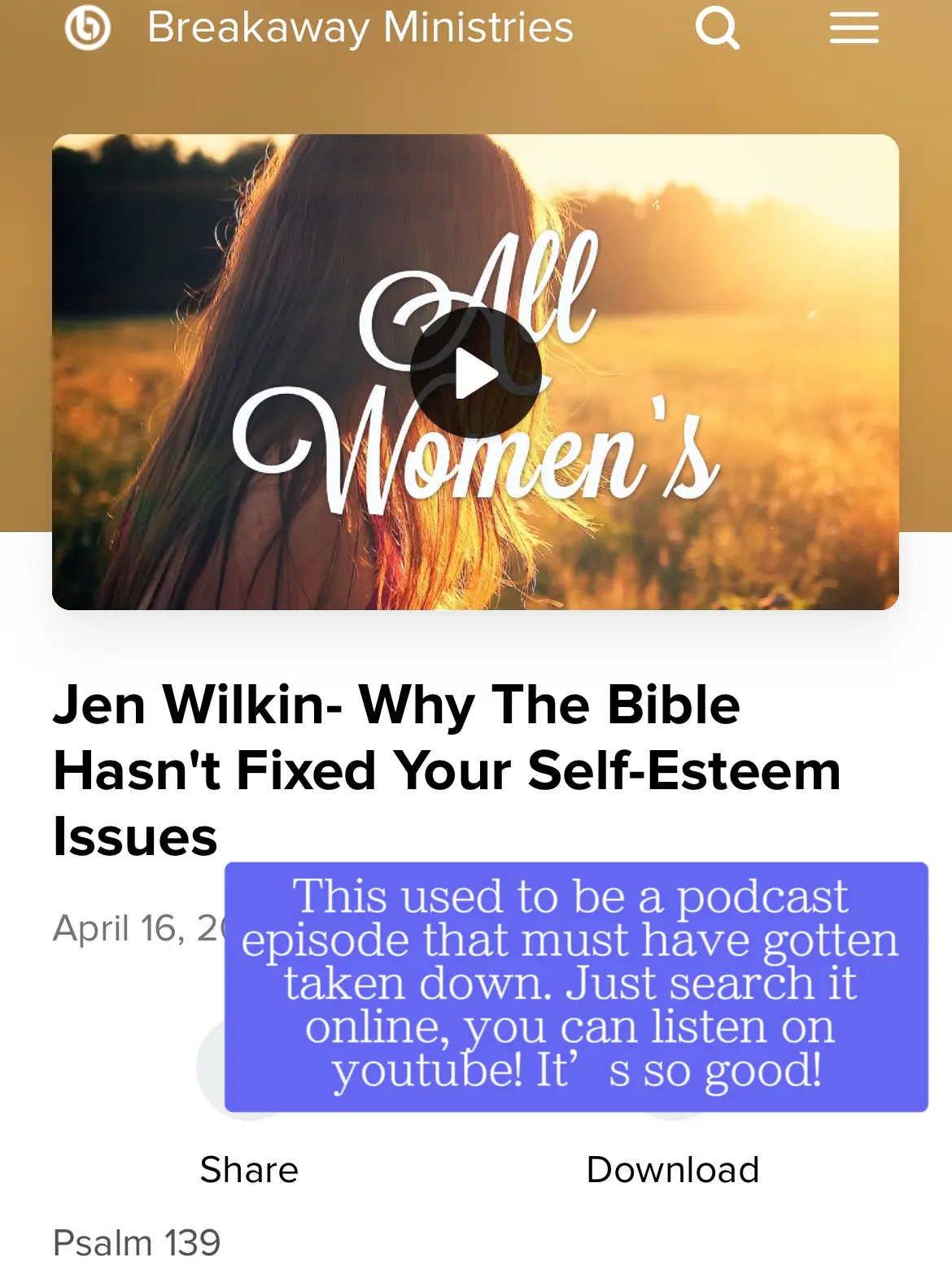 Christian Podcast Episodes that have impacted me | Gallery posted by ...