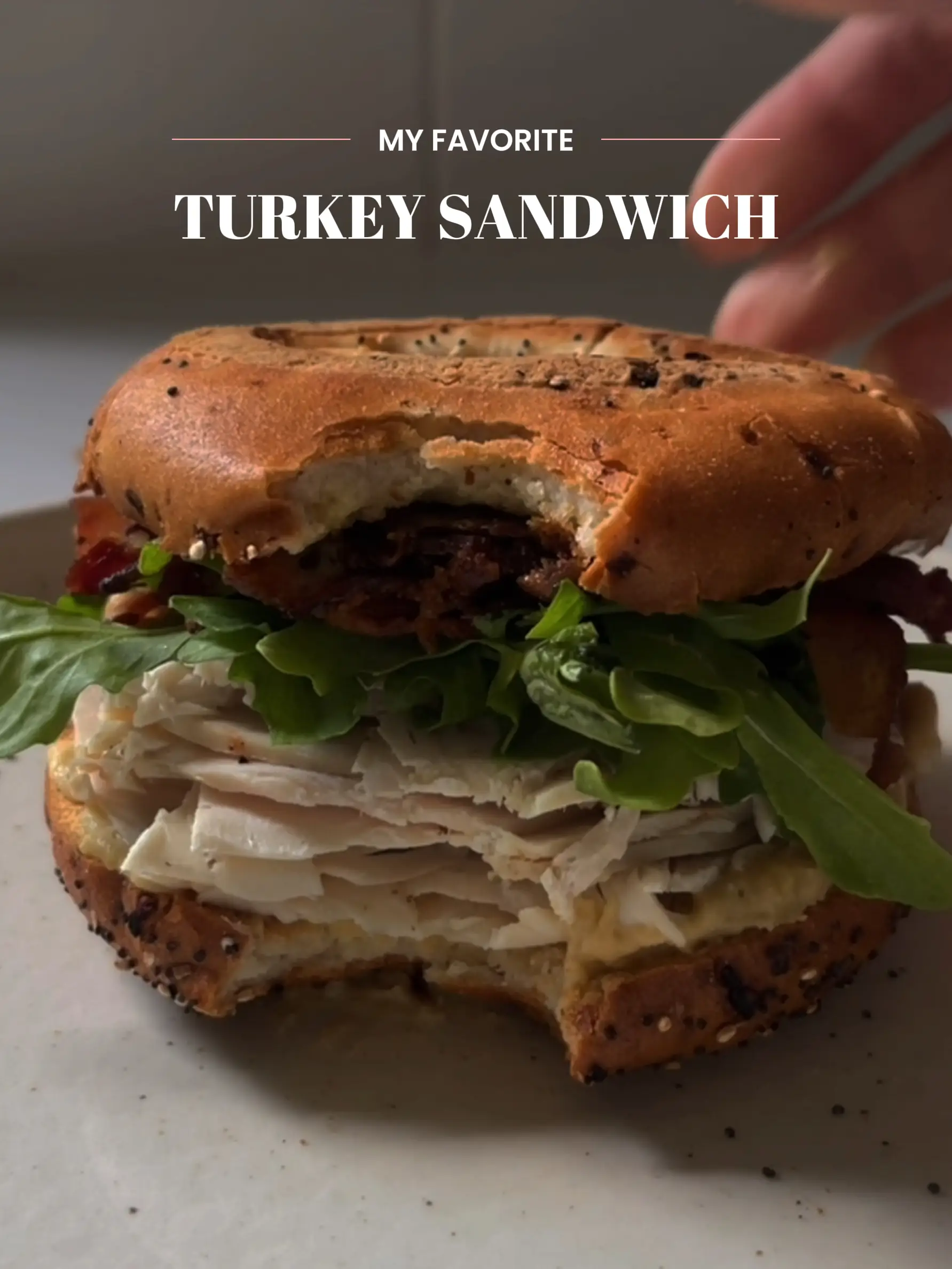 My favorite turkey sandwich recipe 👇🏼 | วิดีโอที่เผยแพร่โดย Kayla ...