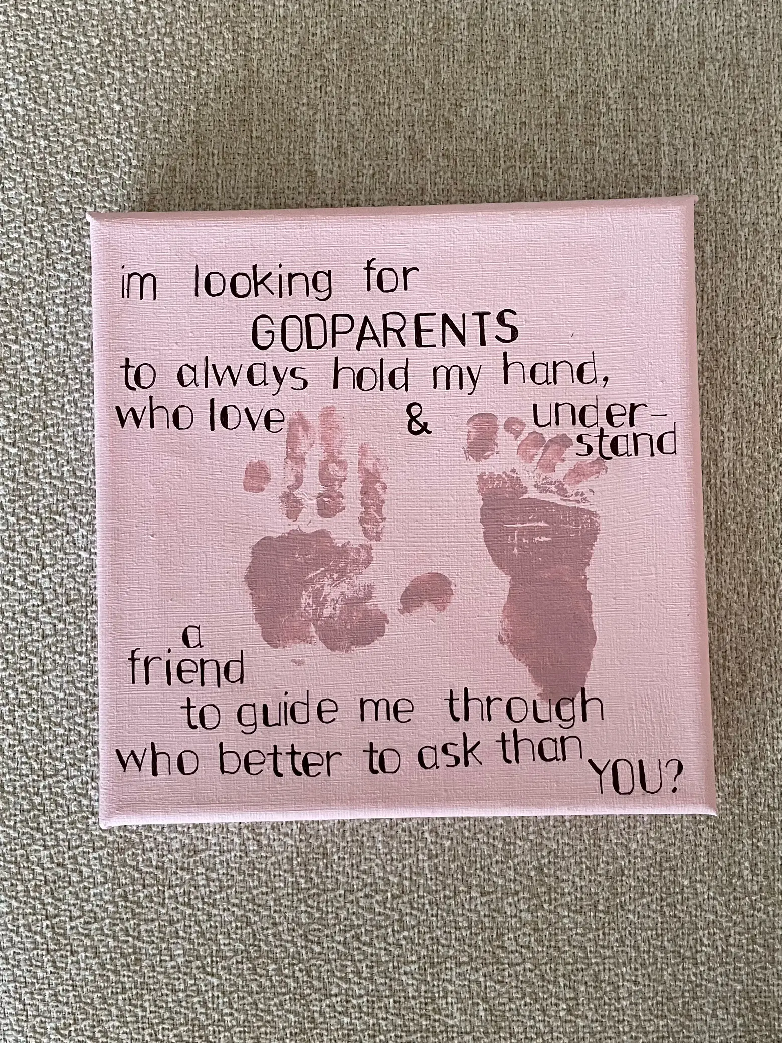 Gift Basket Ideas for Godparent Proposal 🧺🍼 | Video published by Mrs ...