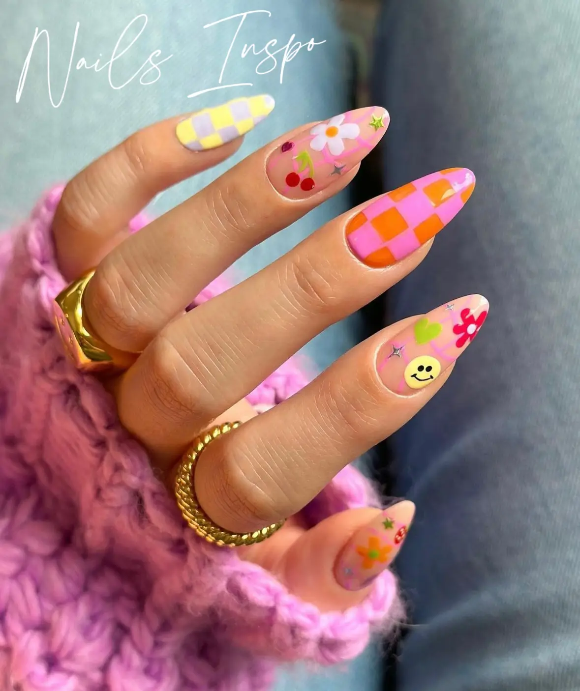 Spring Nails Inspo Summer Nail art ideas 💅🏻🍋🫶🏻 | แกลเลอรีที่โพสต์โดย ...