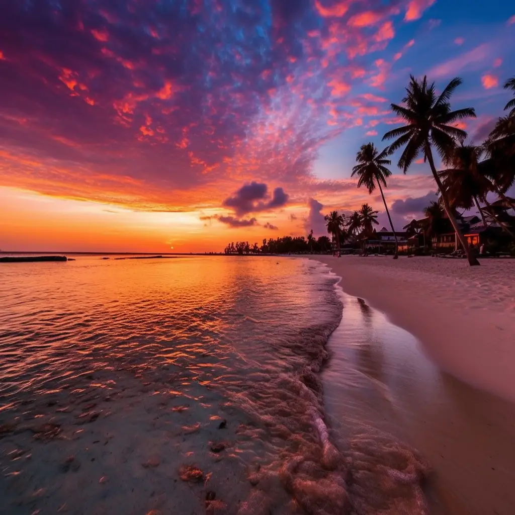 Absolutely stunning beach sunset! | Gallery posted by Racini | Lemon8