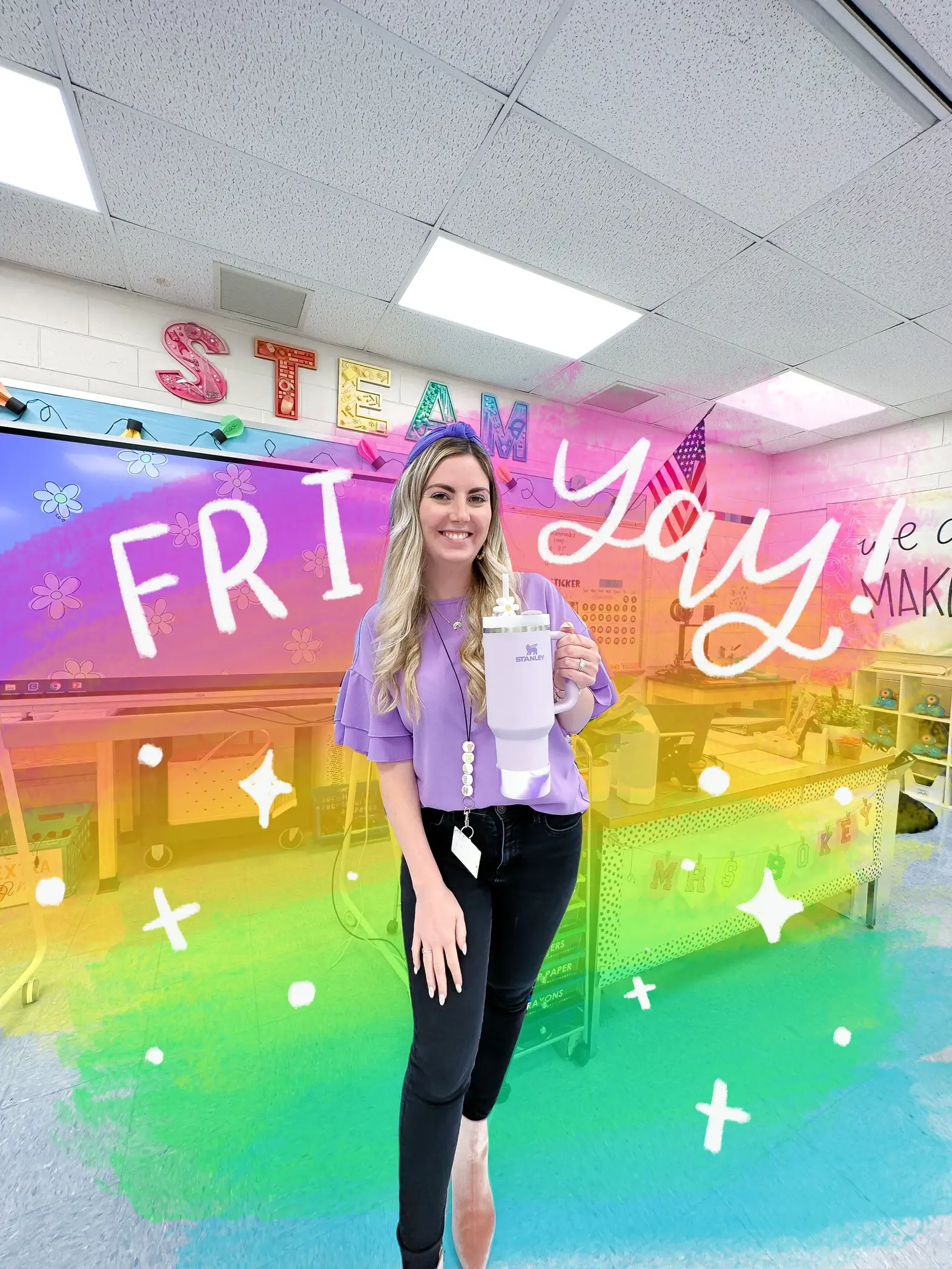 TEACHER FRIYAY VIBES 🌈 | Gallery posted by hipsterartteach | Lemon8